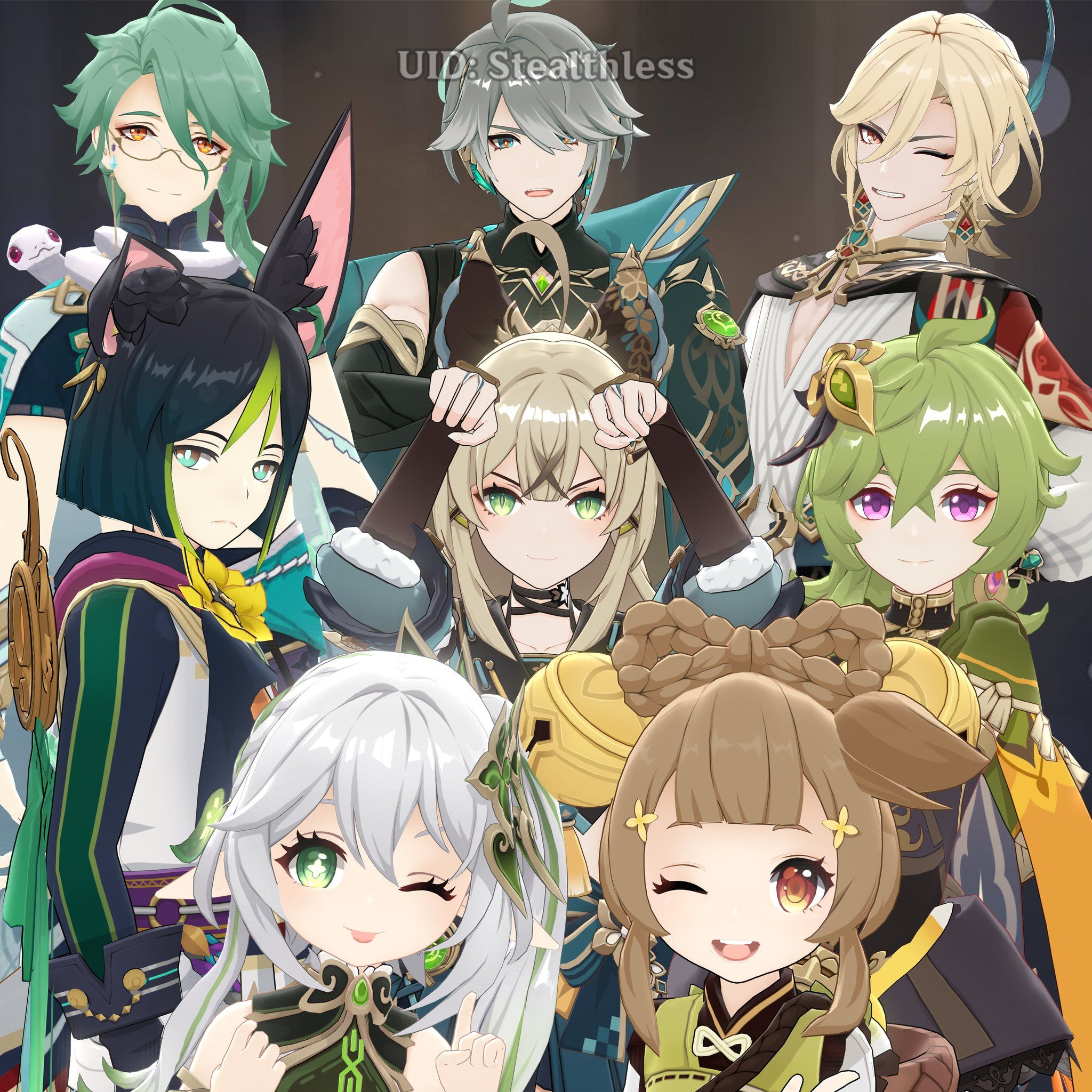 Who's your favorite? And who's your main?(all released dendro ...