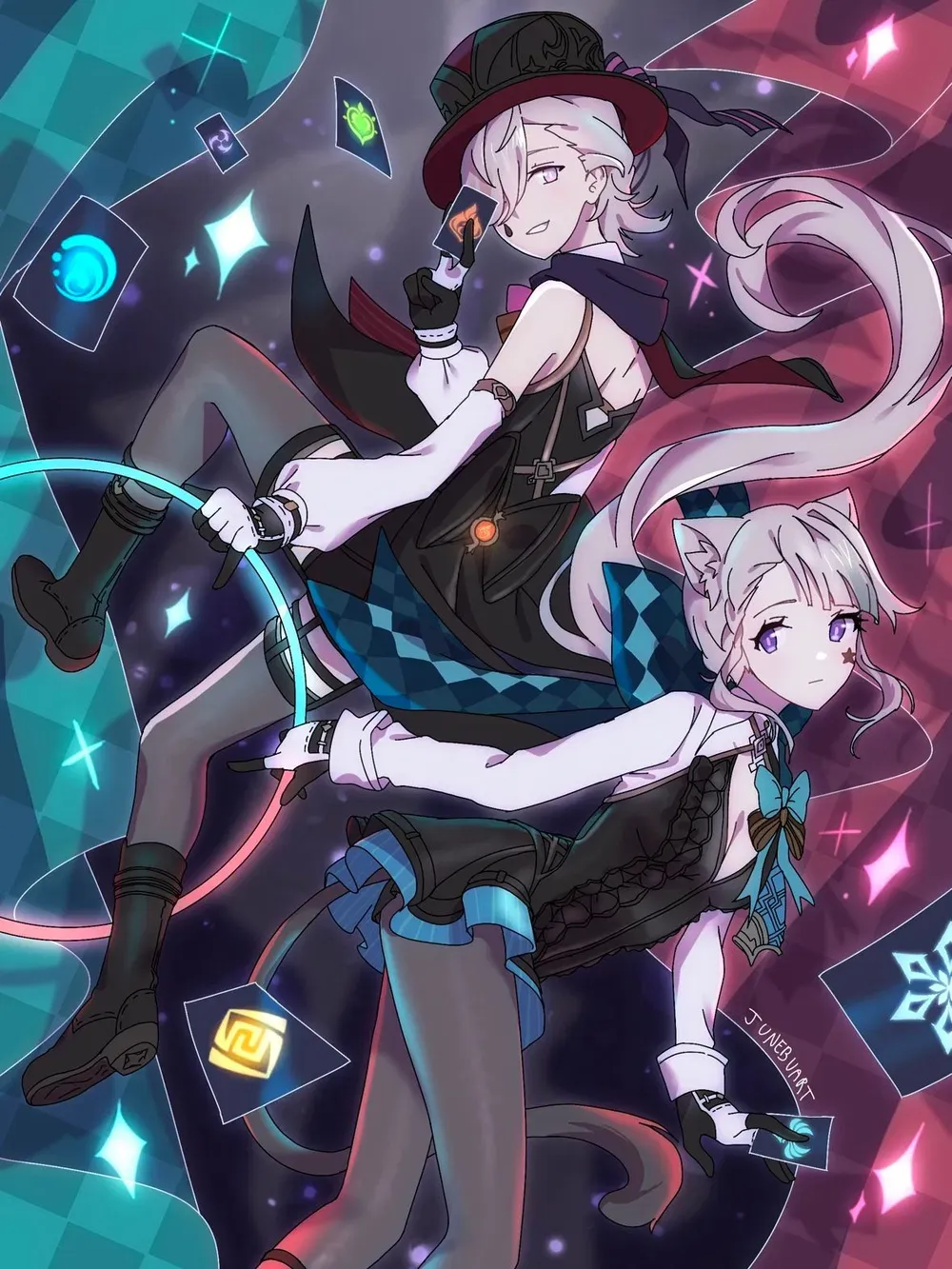 Lyeny and lynette welcome to the show!! Would you like to see magic ...