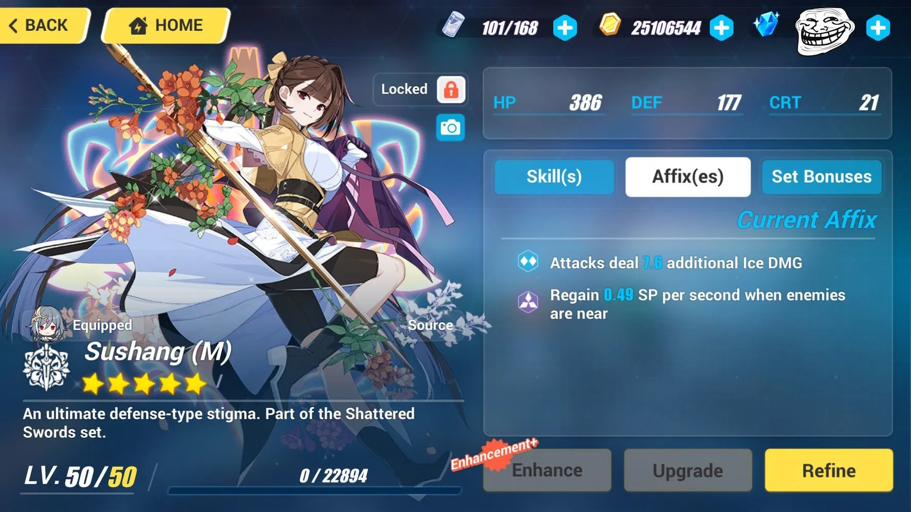 [HI3][EU] EX Abyss Nirvana: Shadow Knight [Fortified] (479D) - HoRb SS0 ...