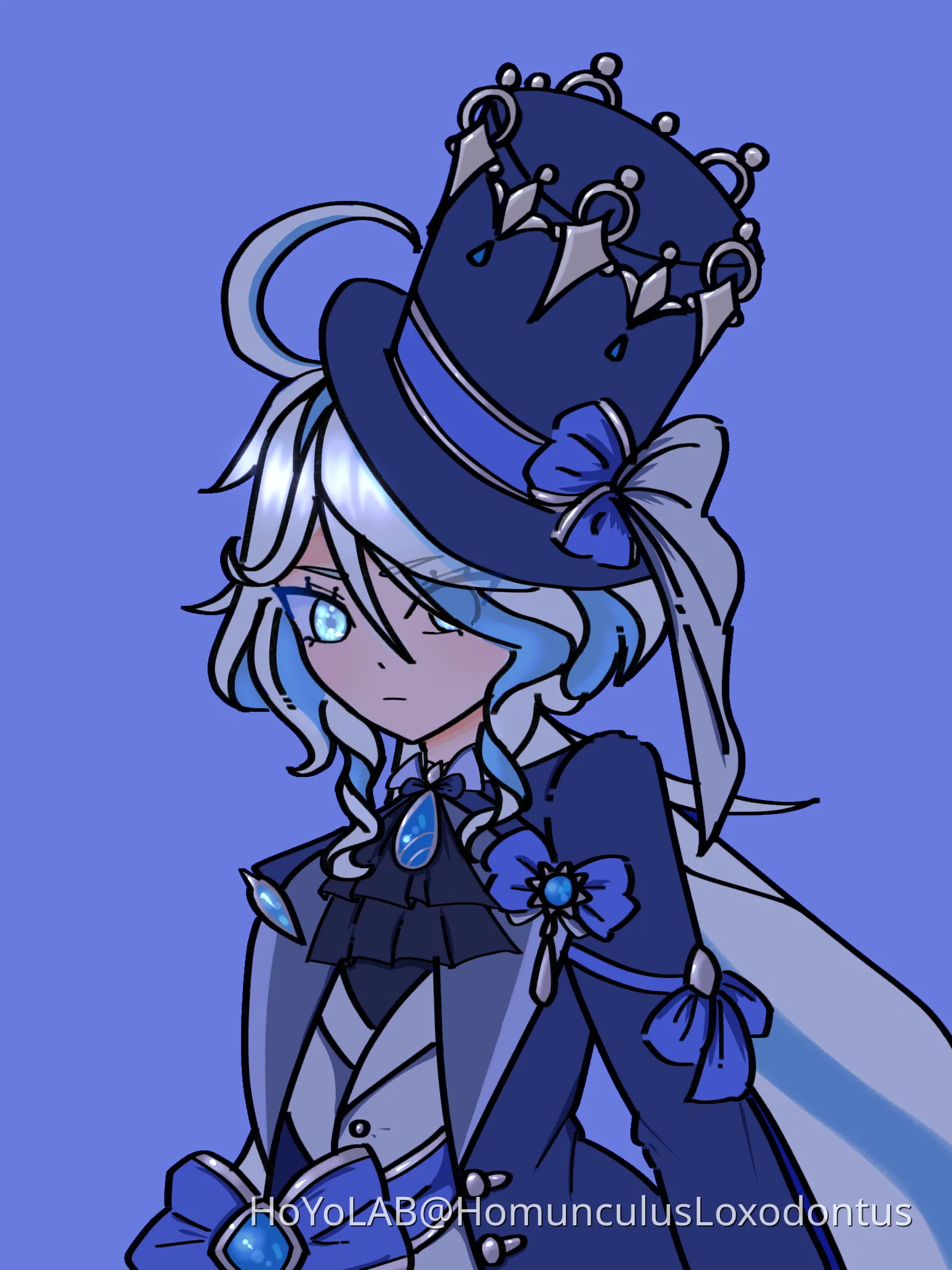 Furina ( old drawing ) Genshin Impact | HoYoLAB