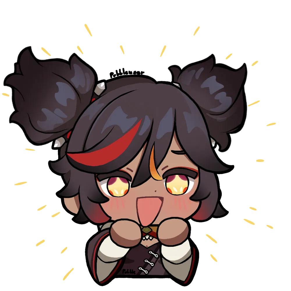 Xinyan emojis Genshin Impact | HoYoLAB