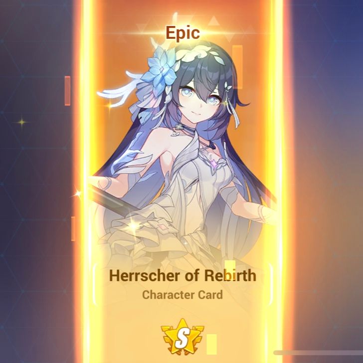 Herrscher of rebirth in 3 pulls and s1 in 2 pulls!!! 🫶🫶🫶🫶🫶 Honkai ...