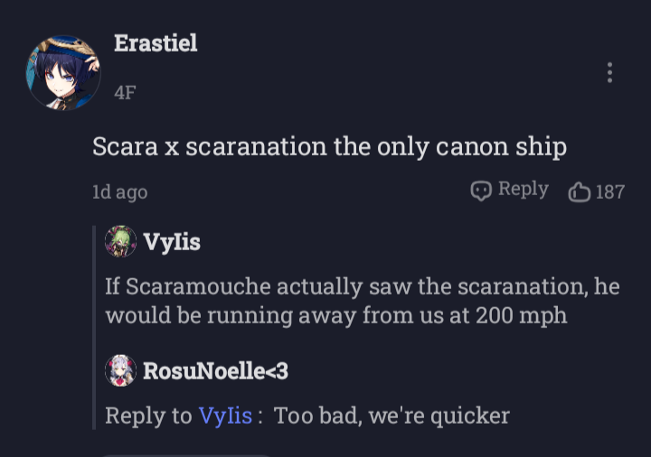 SCARANATION SCARES ME Genshin Impact | HoYoLAB