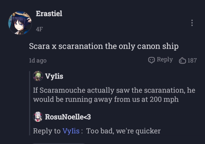 SCARANATION SCARES ME Genshin Impact | HoYoLAB