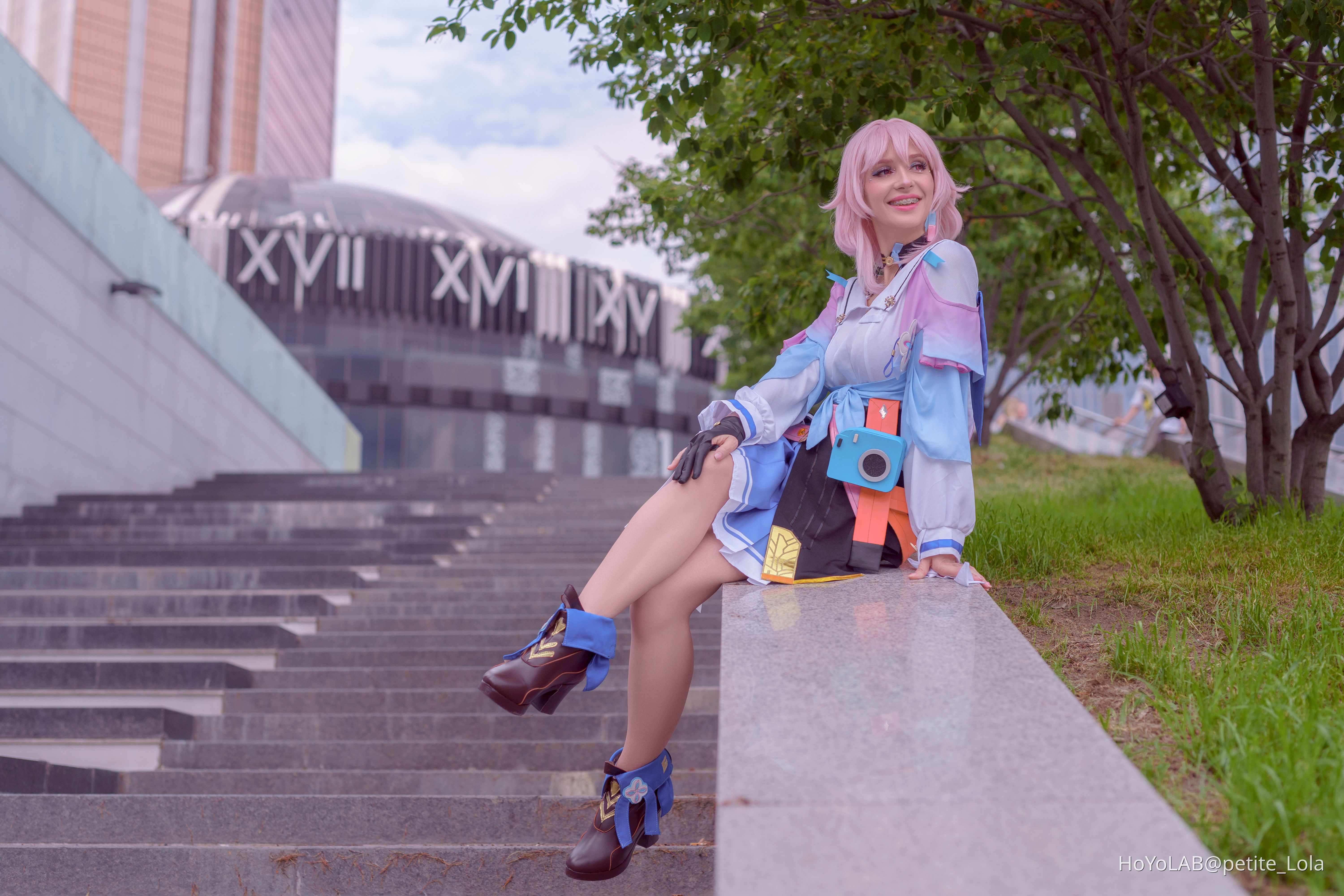 My March 7th cosplay Honkai: Star Rail | HoYoLAB