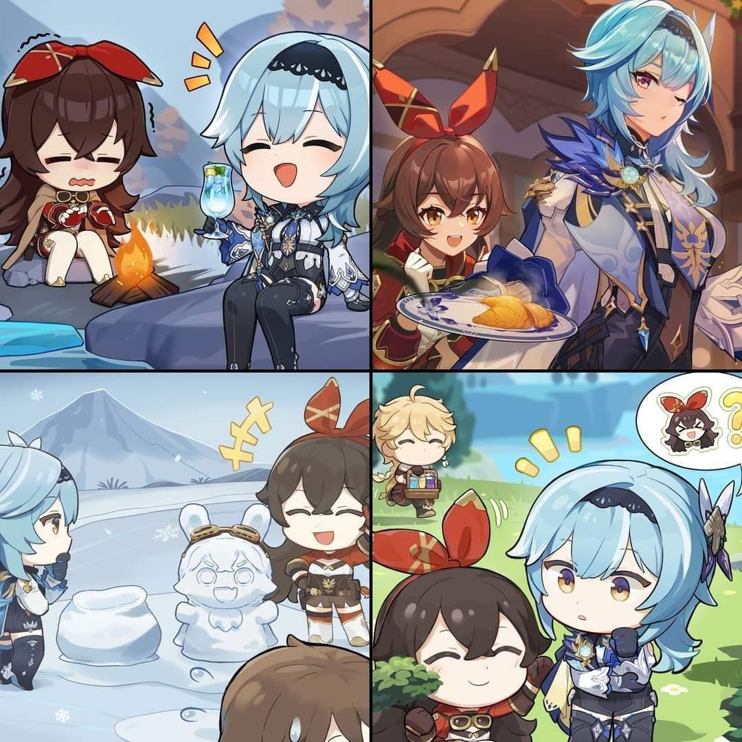 Eula Amber Genshin Impact | HoYoLAB