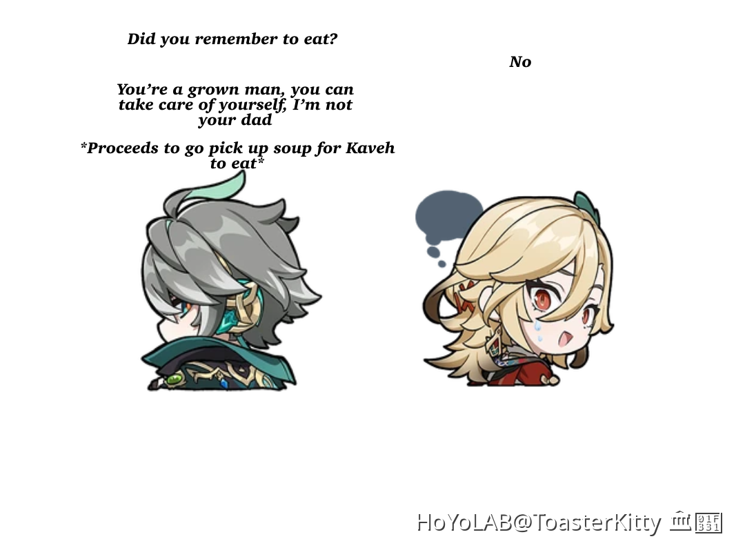 KAVEHAITHAM HEAD CANONS BECAUSE IM TO BUSY TO MAKE A GOOD POST RN ...