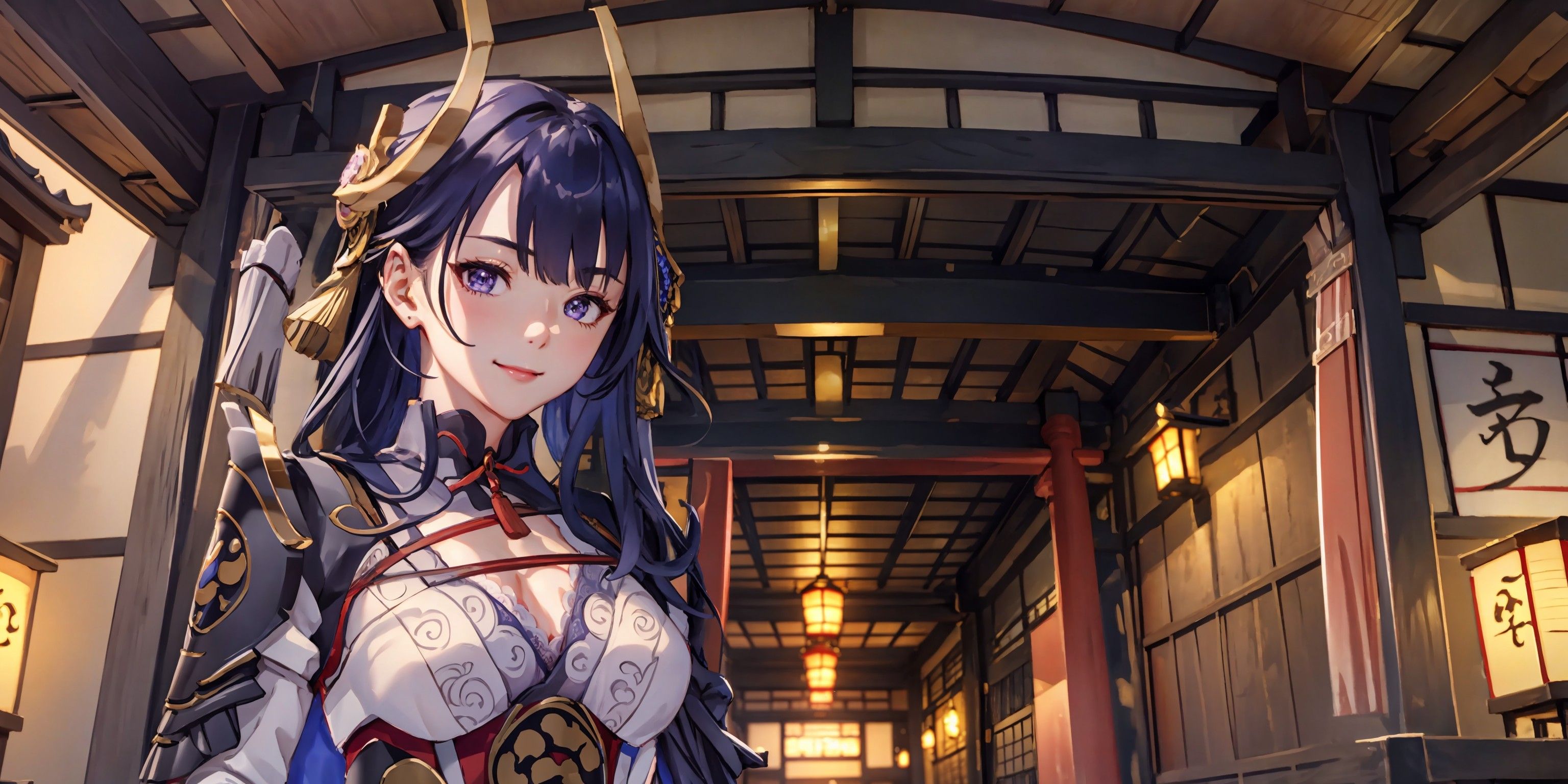 Raiden puppet want to guide you around her castle Genshin Impact | HoYoLAB