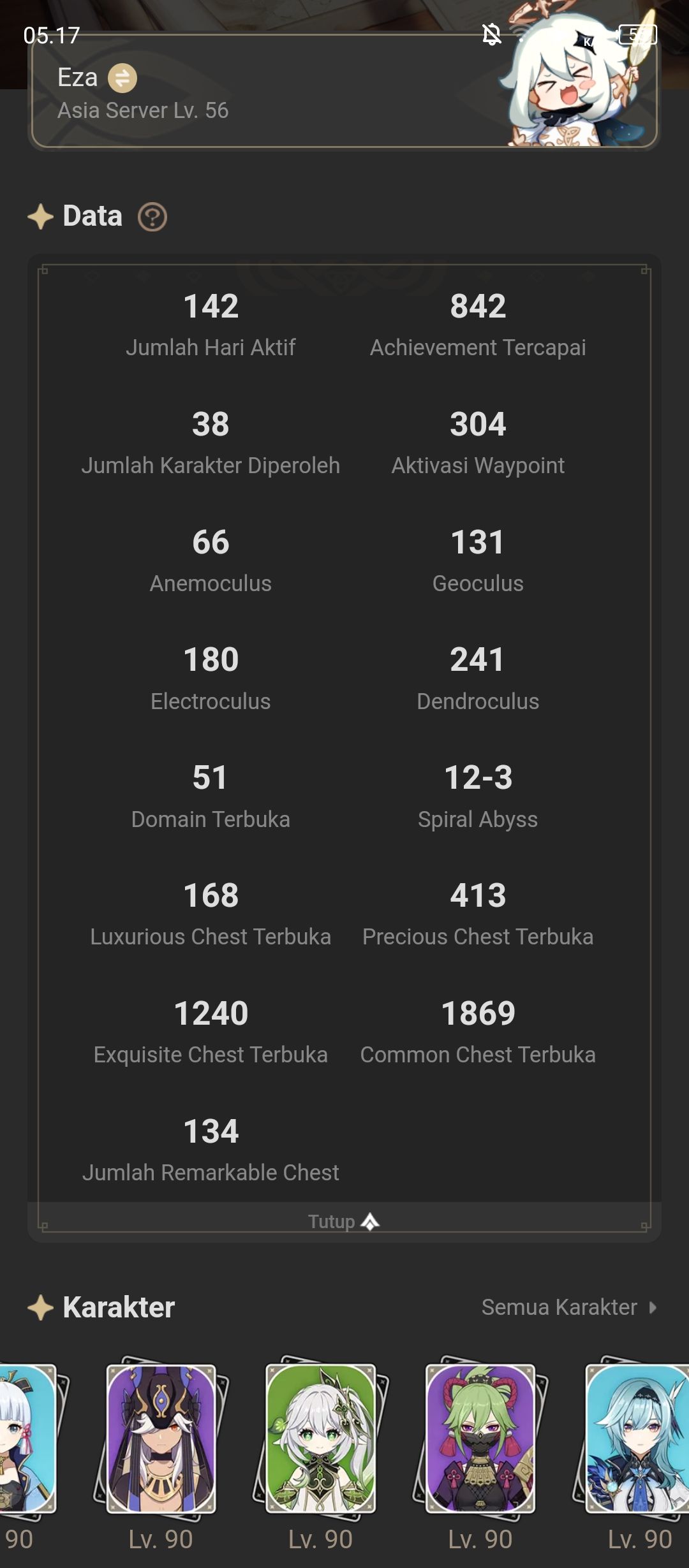 Uid 884 gini normal kan? Genshin Impact | HoYoLAB