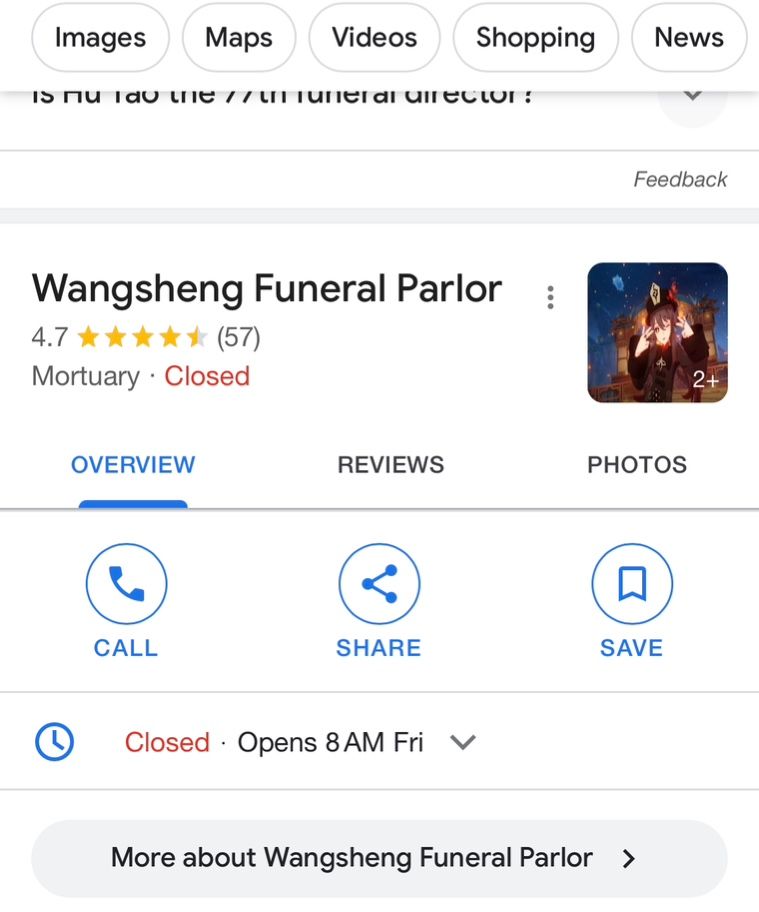 Wangsheng Funeral Parlor is Real? JK Genshin Impact | HoYoLAB
