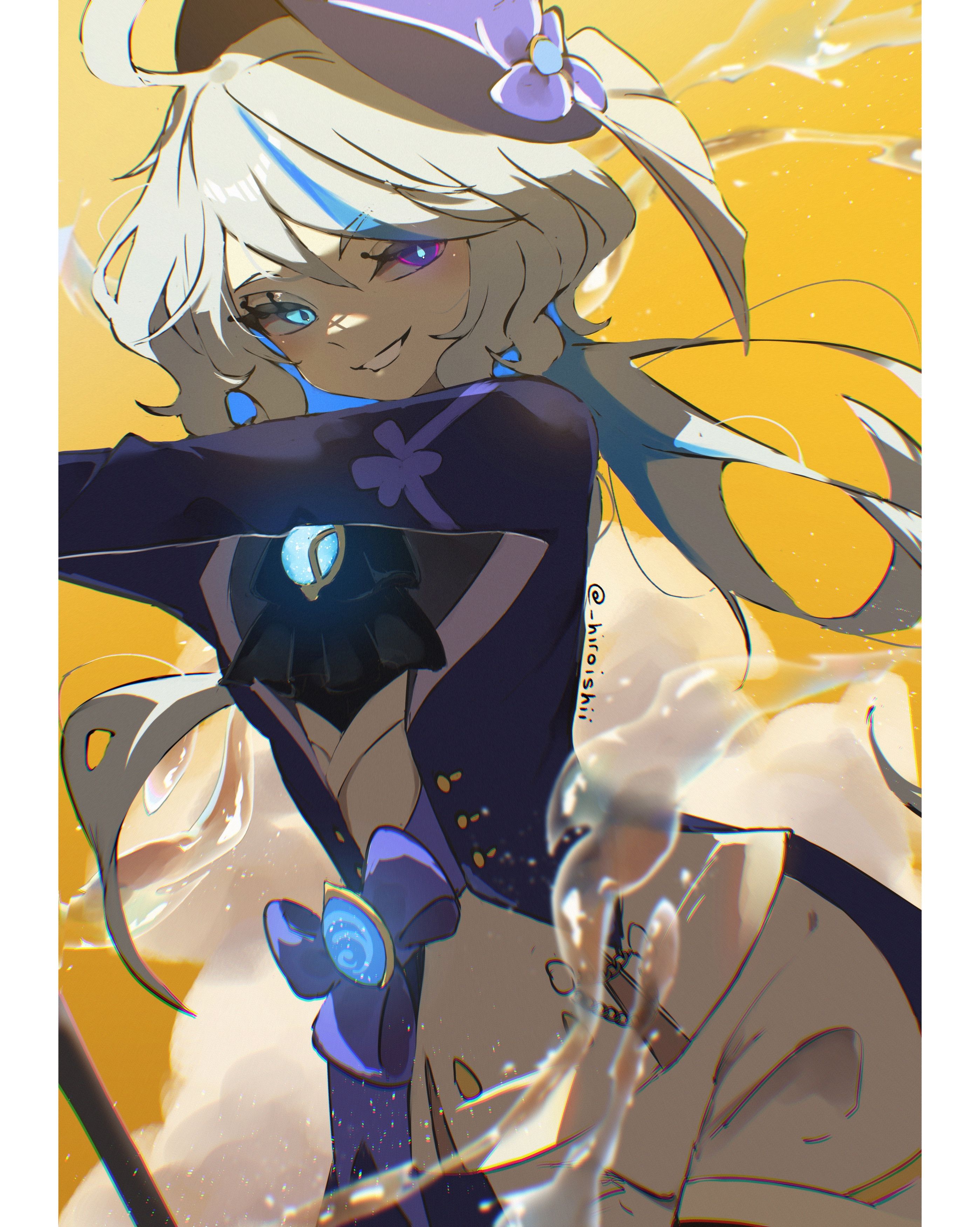 Furina fanart! 🩵 Genshin Impact | HoYoLAB