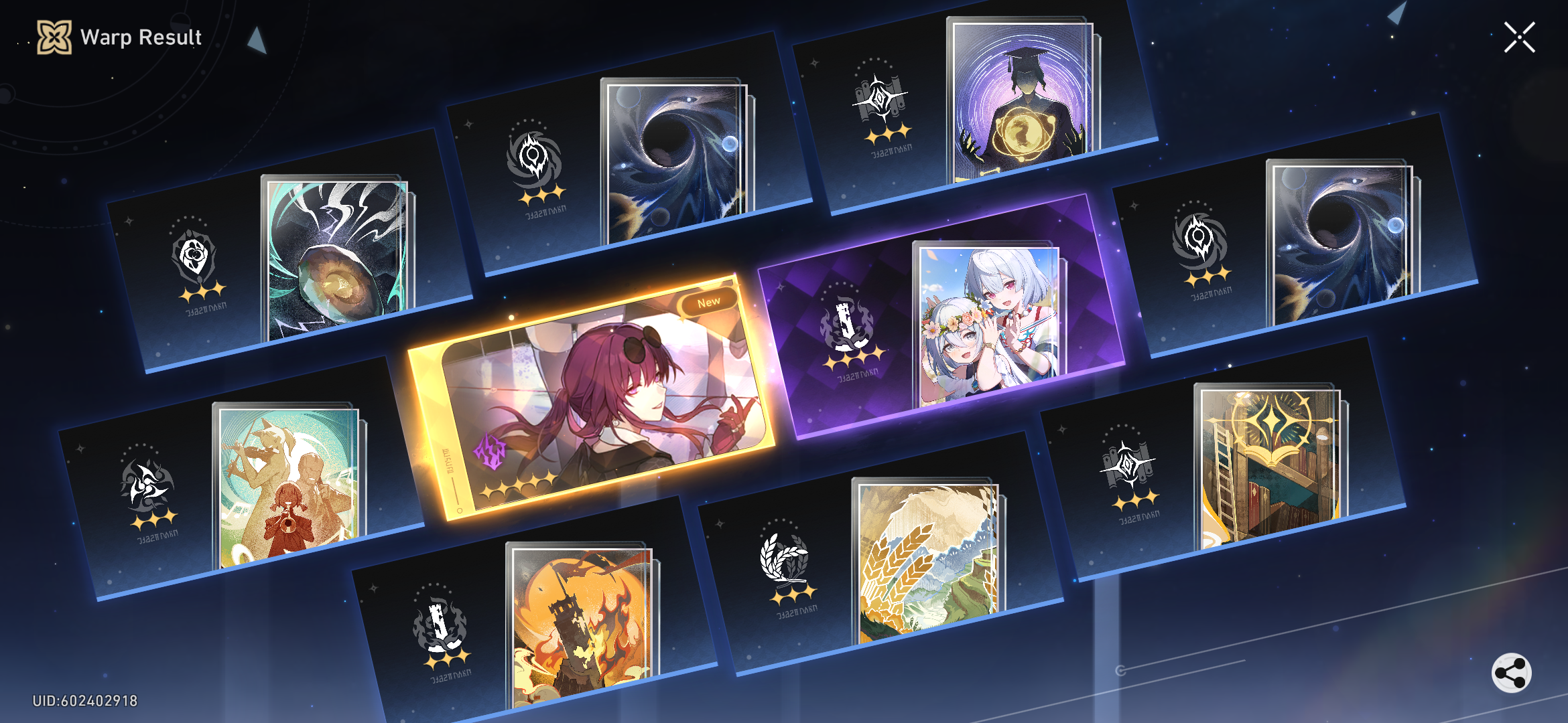 I finally got both of them after 14 tries (7 on each oh God) Honkai ...