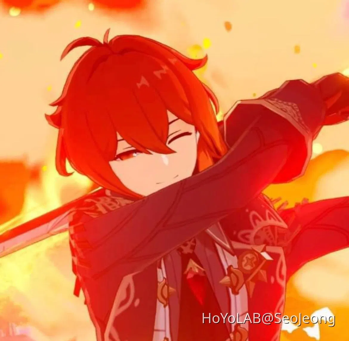 Diluc Drawing 🦉 Genshin Impact | HoYoLAB