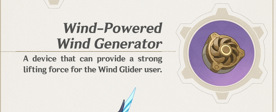 wind-powered wind generator Genshin Impact | HoYoLAB