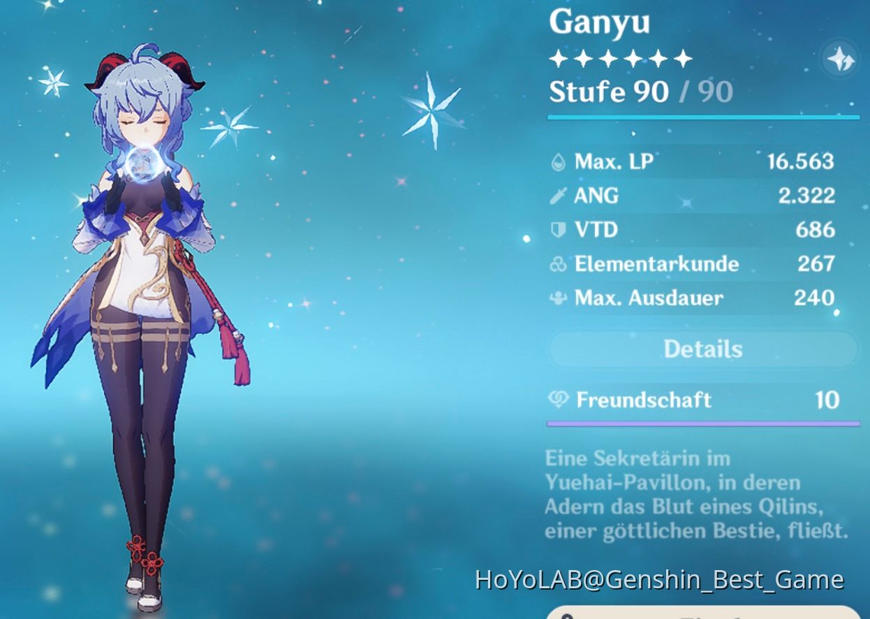 Mein Ganyu Build (Melt) Genshin Impact | HoYoLAB
