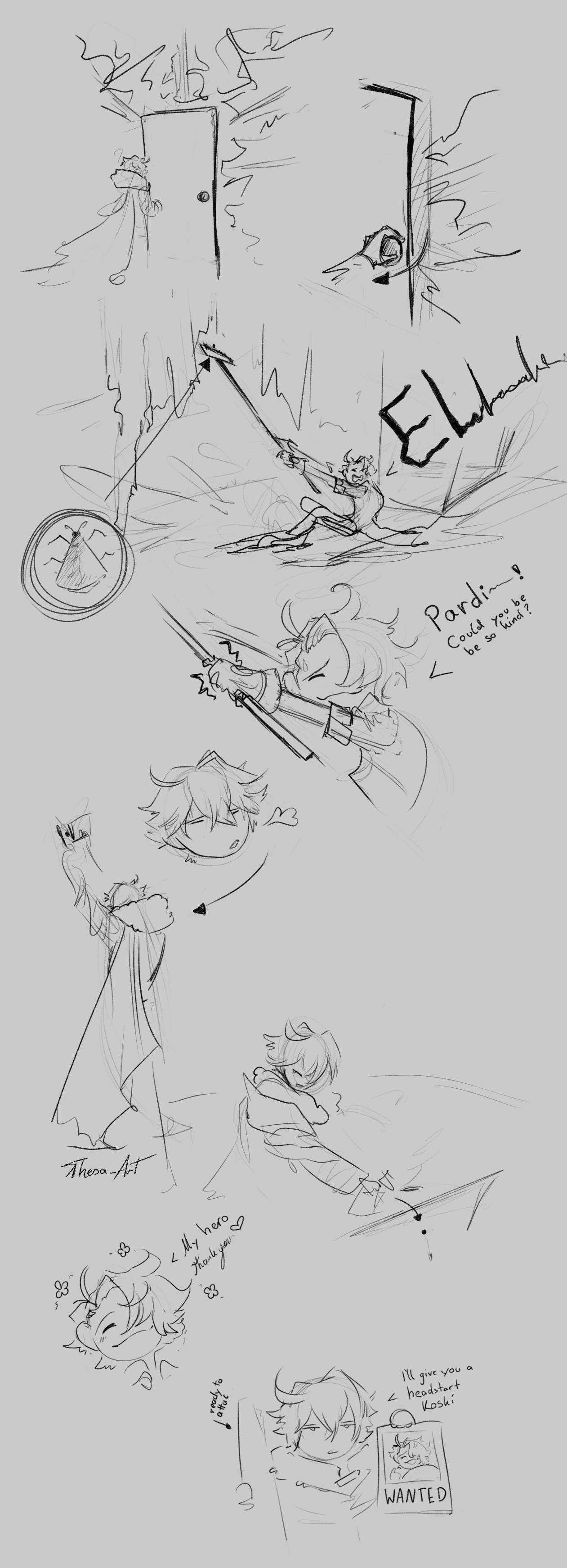 Silly sampo comic doodle Honkai: Star Rail | HoYoLAB