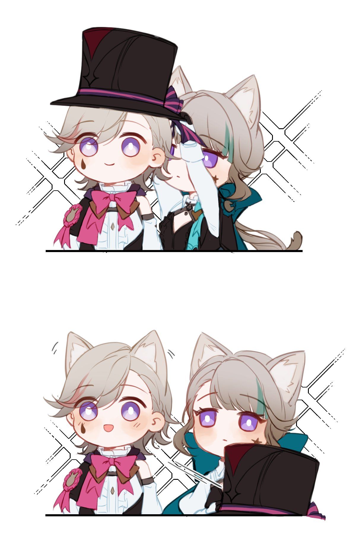 Lyney has cat ears 🐈‍⬛ Genshin Impact | HoYoLAB