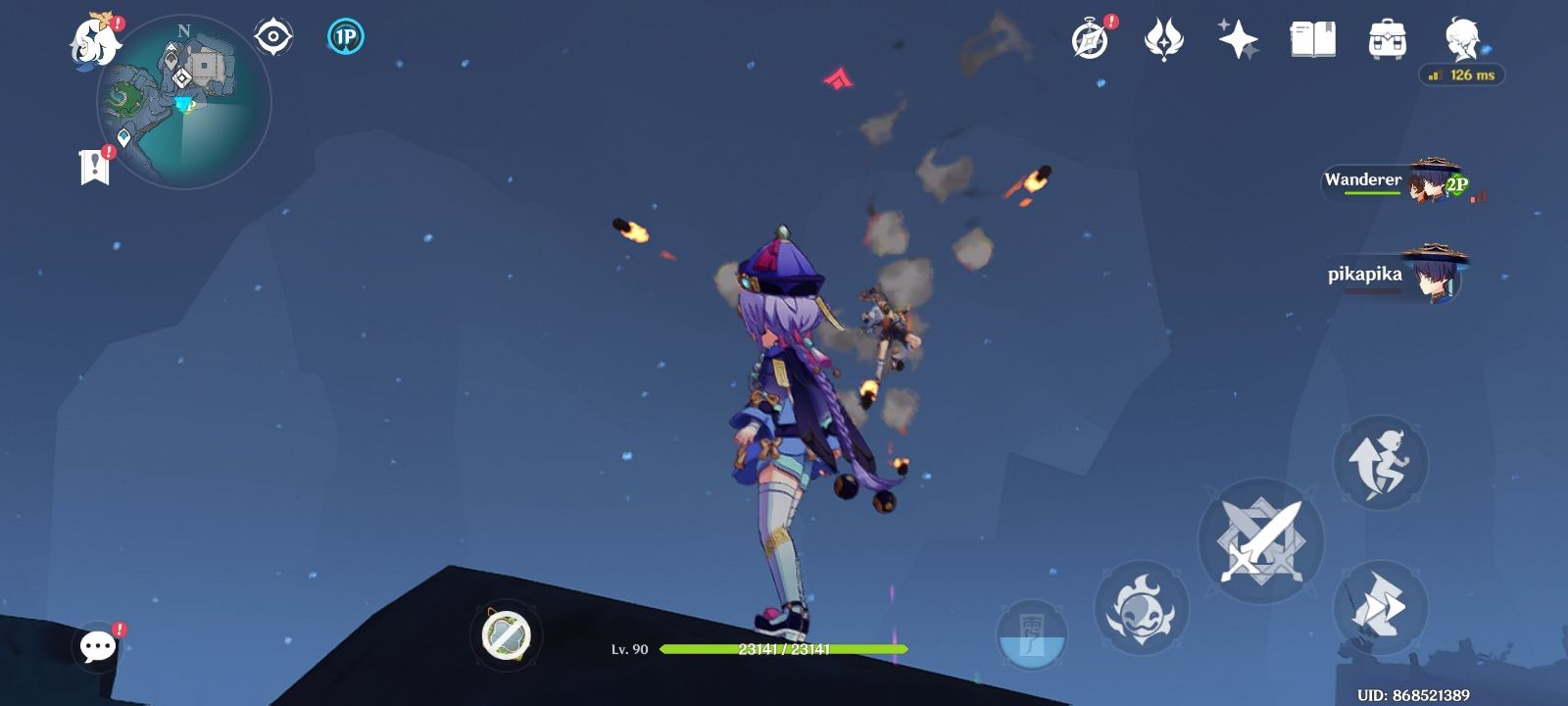 wanderer Ulted and was flying into the void i coludnot take a better ...