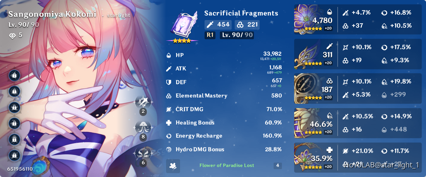 my bloomkomi build is finally doneee Genshin Impact | HoYoLAB