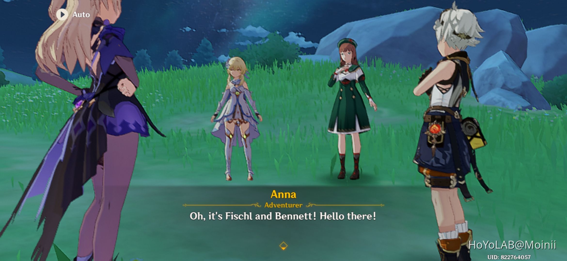 Bennett and Fischl appear in Anna commission! Genshin Impact | HoYoLAB