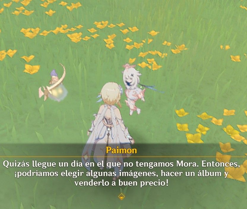 Paimon creando en OF en Teyvat 7u7 Genshin Impact | HoYoLAB