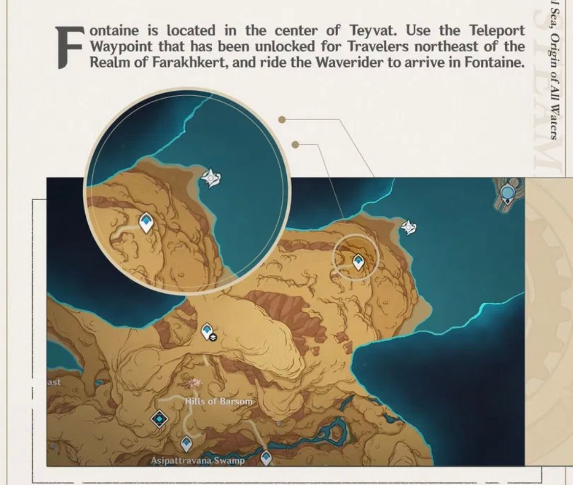 Fontaine confirmed in center Genshin Impact | HoYoLAB