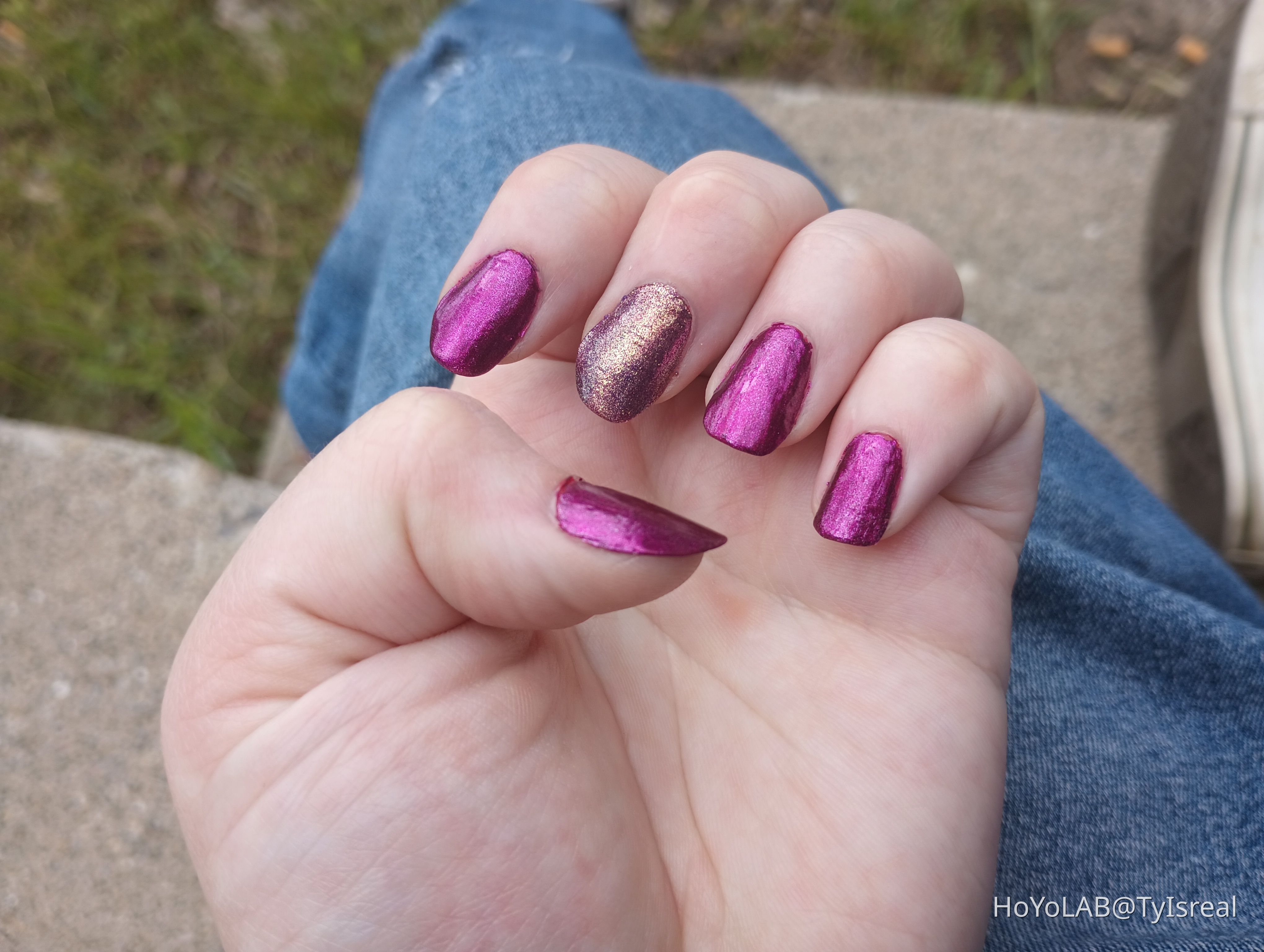 Kafka inspired nails Honkai: Star Rail | HoYoLAB