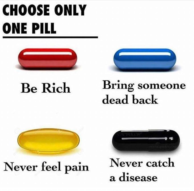 Which pill do you choose? | HoYoLAB
