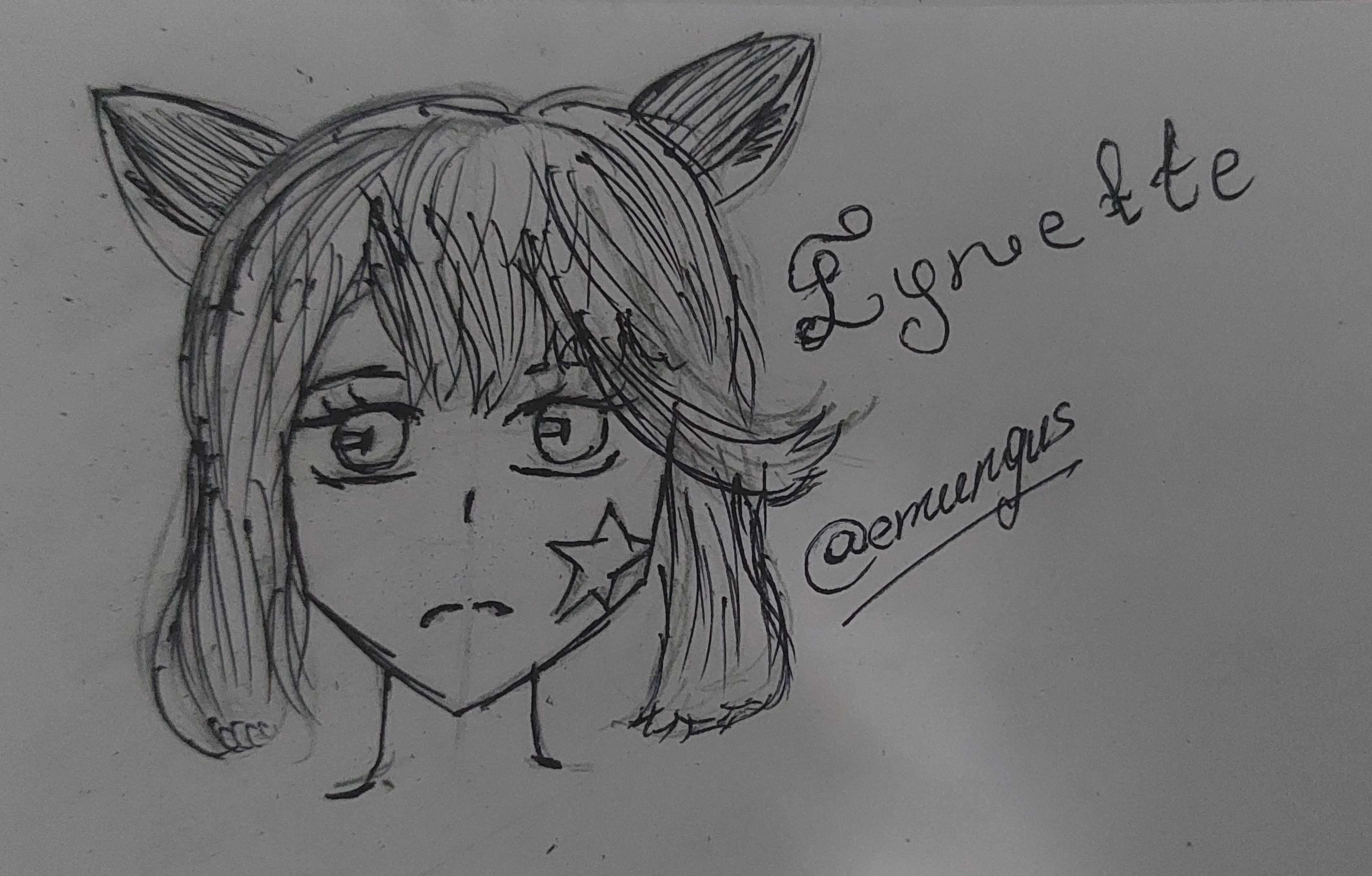 i tried to draw lynette Genshin Impact | HoYoLAB