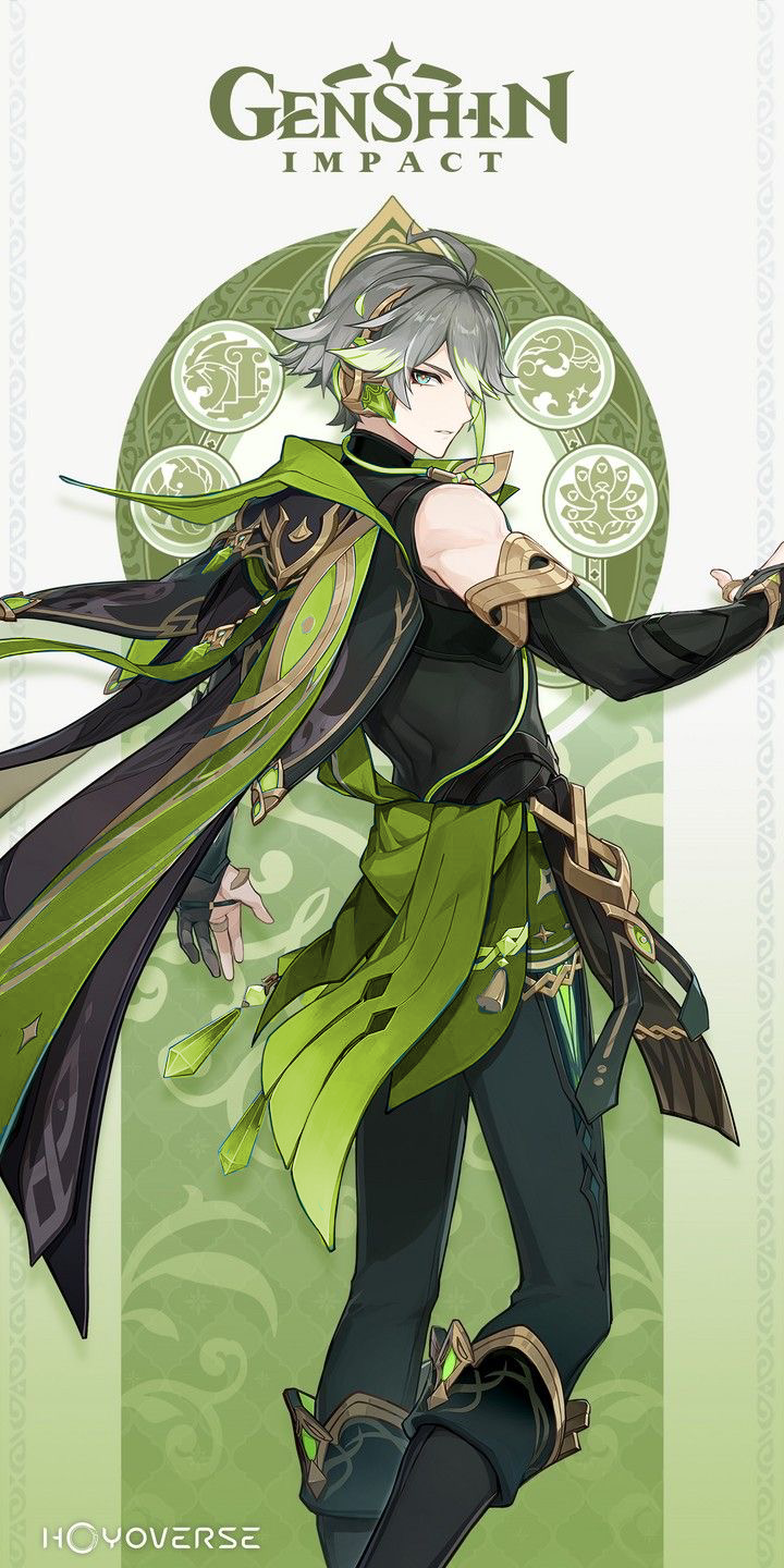 changing genshin character’s colors based on their vision! (dendro ...