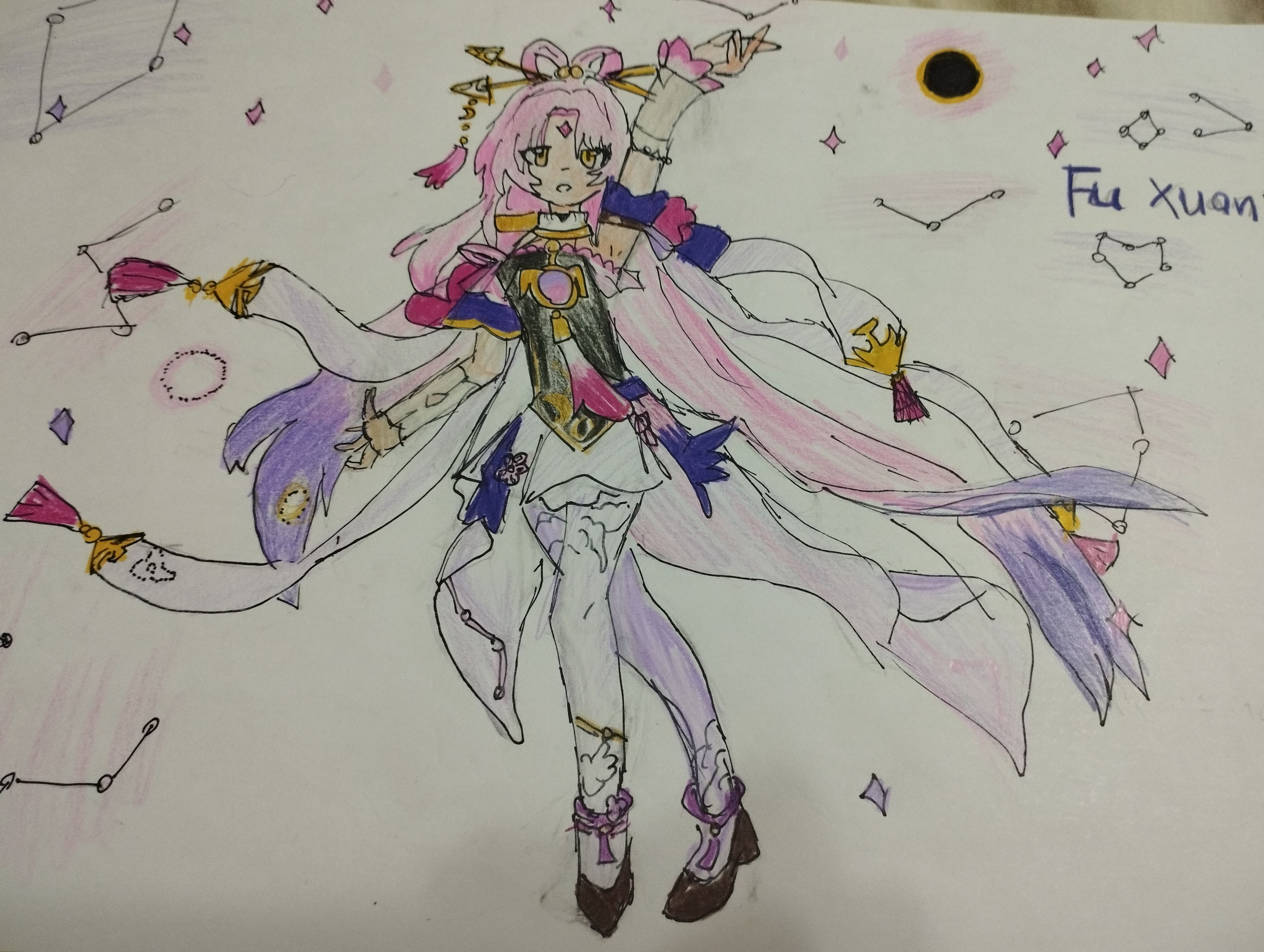 Es un dibujo de fu xuan Honkai: Star Rail | HoYoLAB