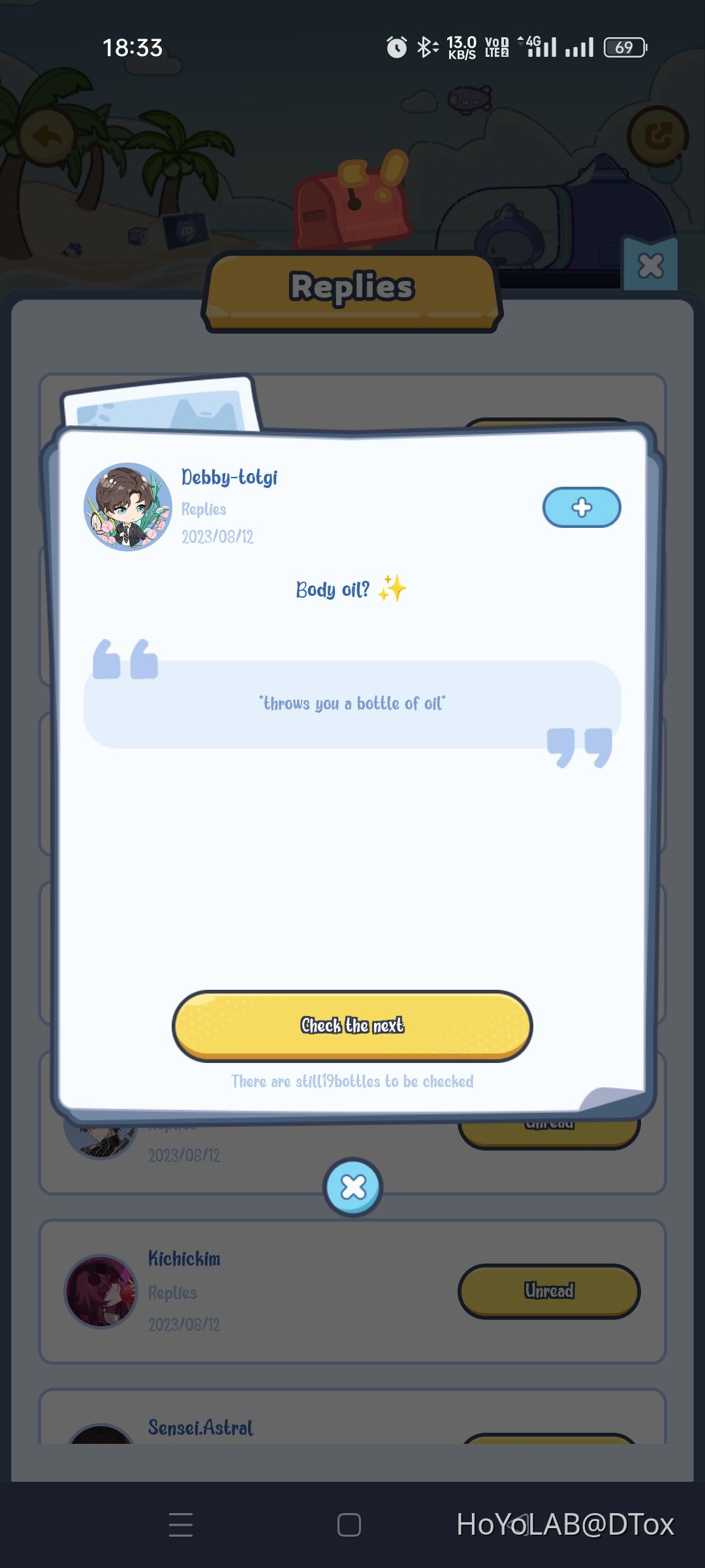 What happens if you get bottles containing different stuff - Part 6 | HoYoLAB