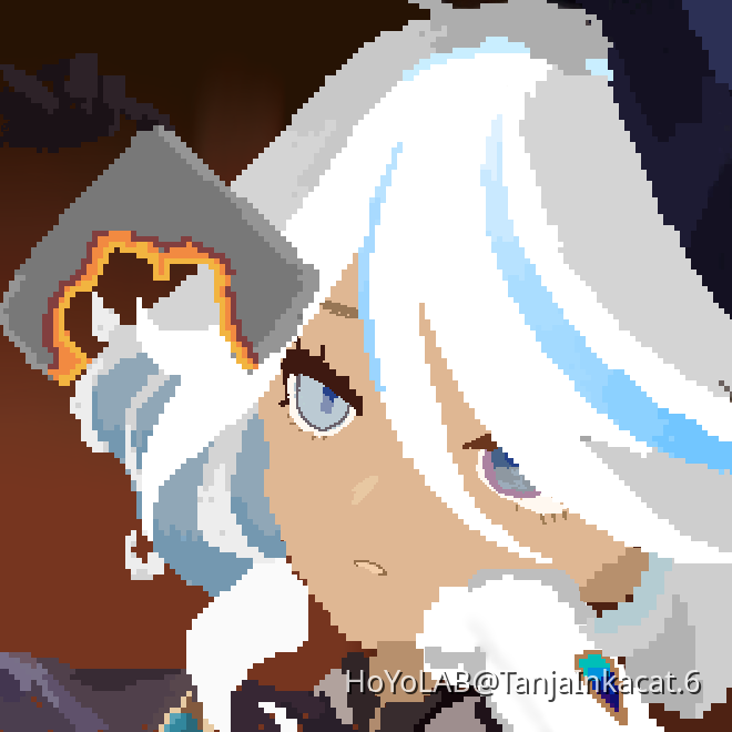 Furina/Focalor Pixel Art Genshin Impact | HoYoLAB