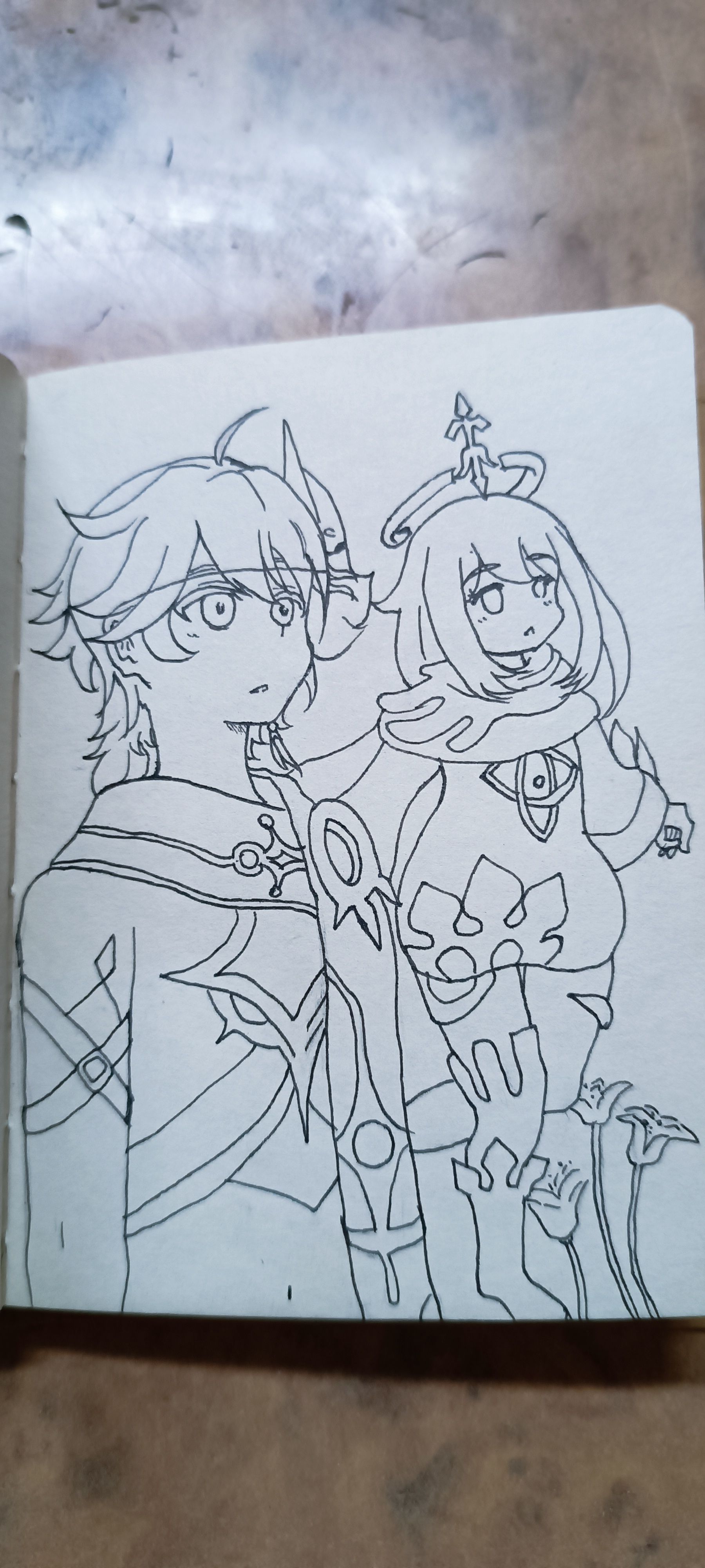 Aether & Paimon Genshin Impact | HoYoLAB