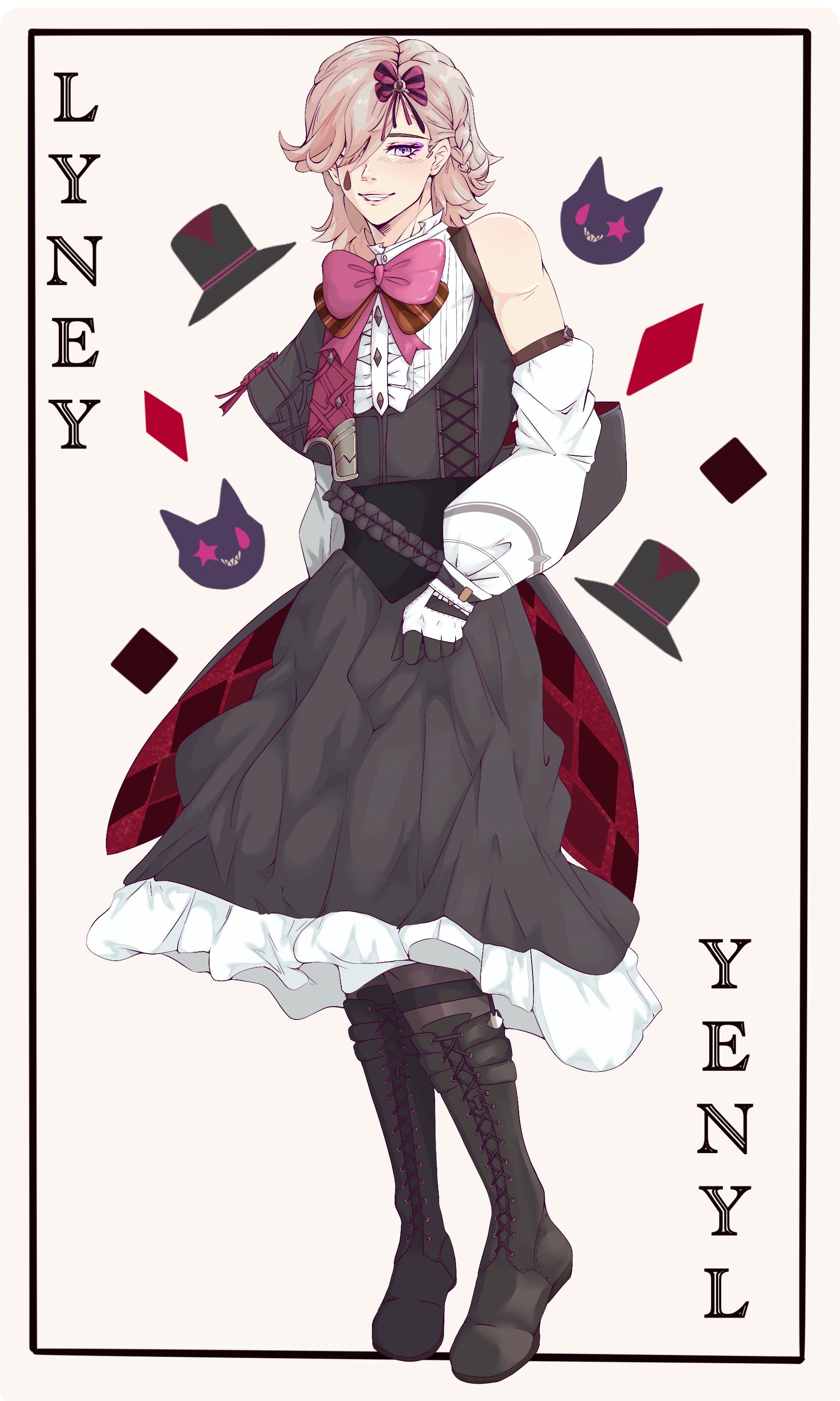 lyney!! 🎇🐱 Genshin Impact | HoYoLAB