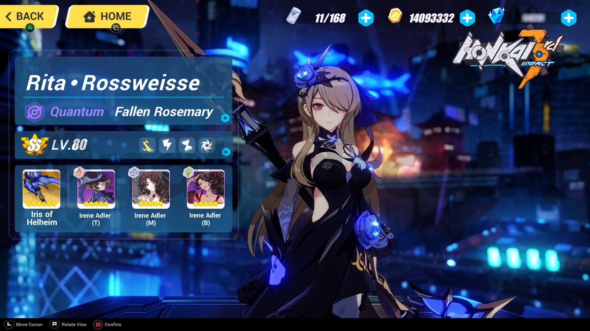 Fullset #12 - Fallen Rosemary Honkai Impact 3rd | HoYoLAB