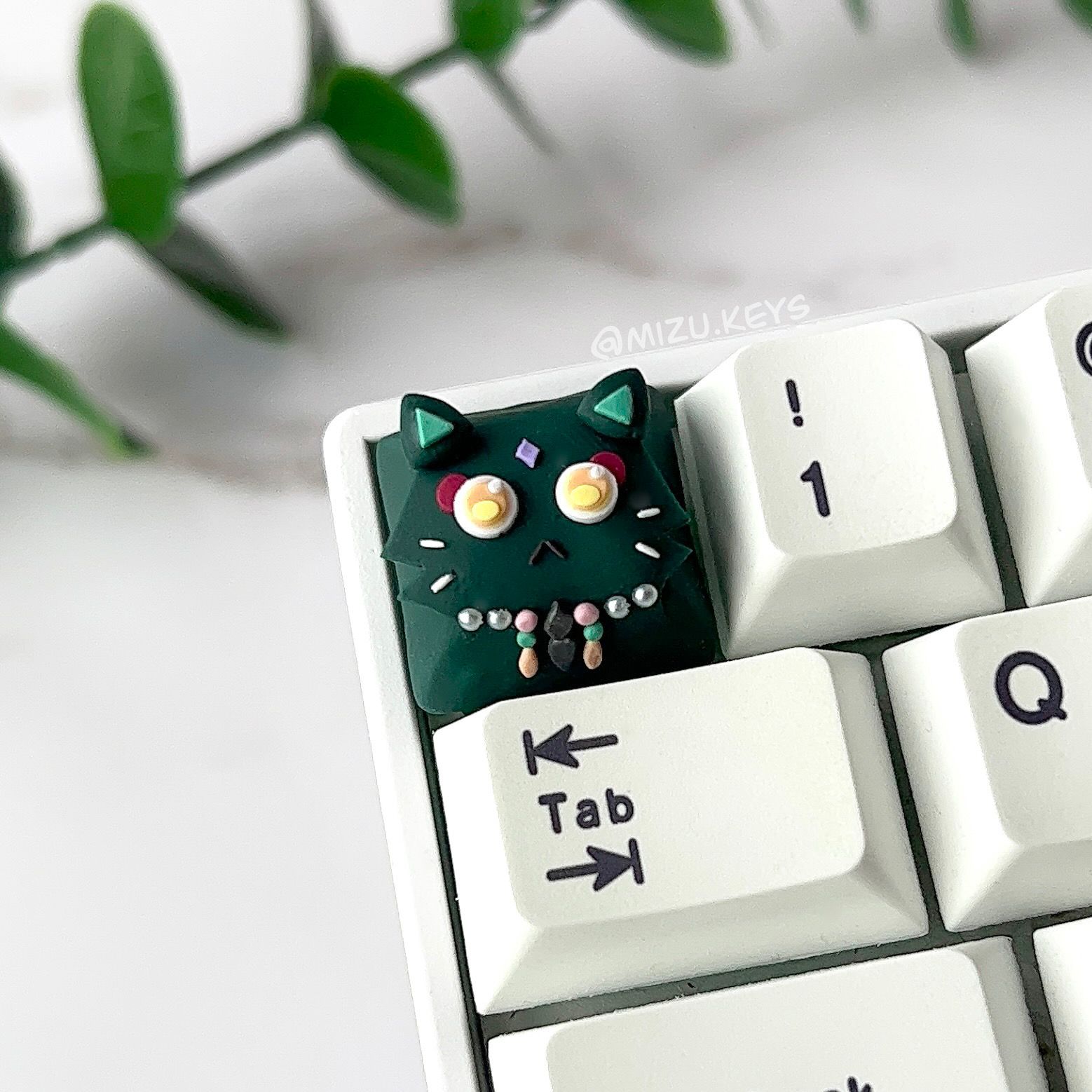 Xiao as a cat keycap made by me! Genshin Impact | HoYoLAB