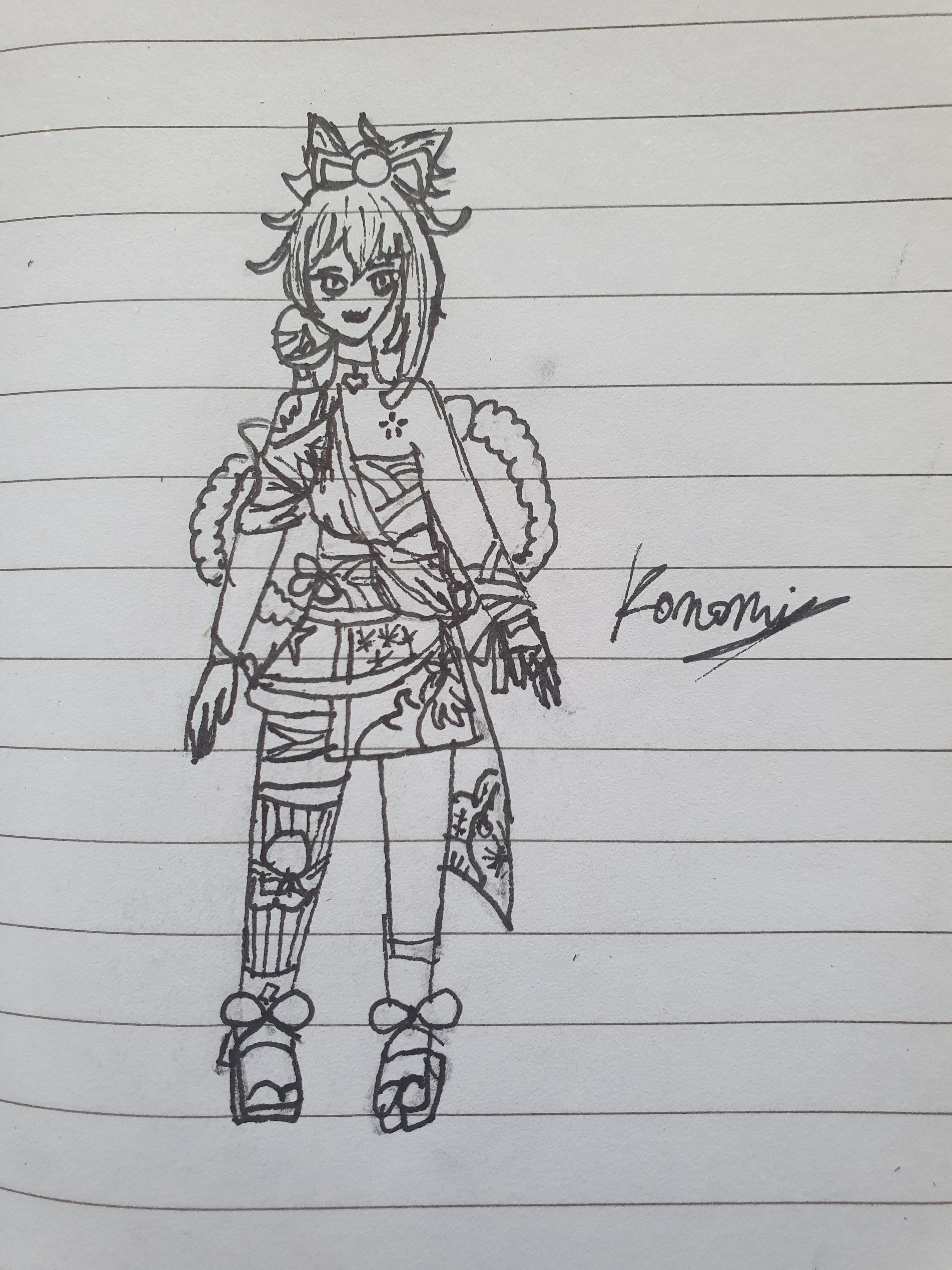 yoimiya drawing Genshin Impact | HoYoLAB