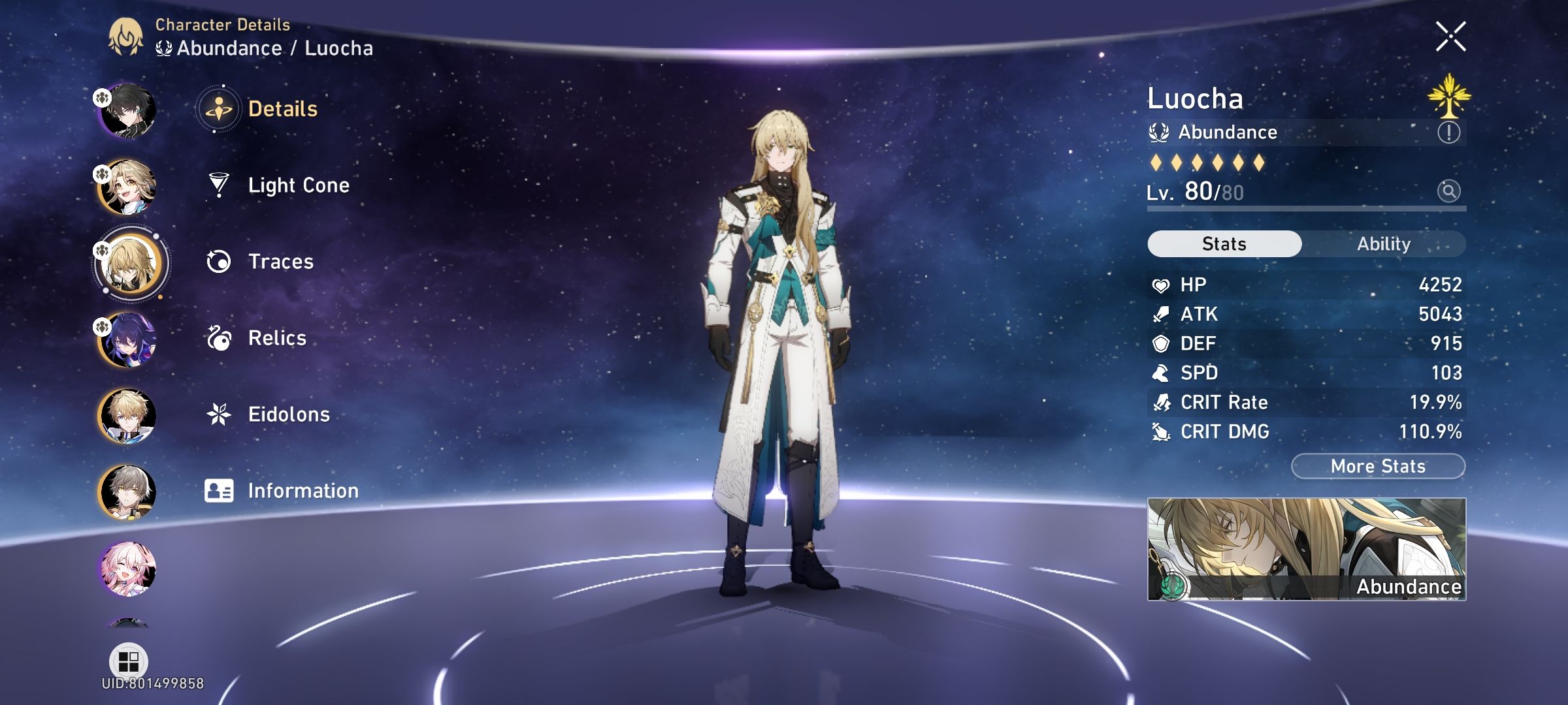 Show me a better healer Loucha than this Honkai: Star Rail | HoYoLAB