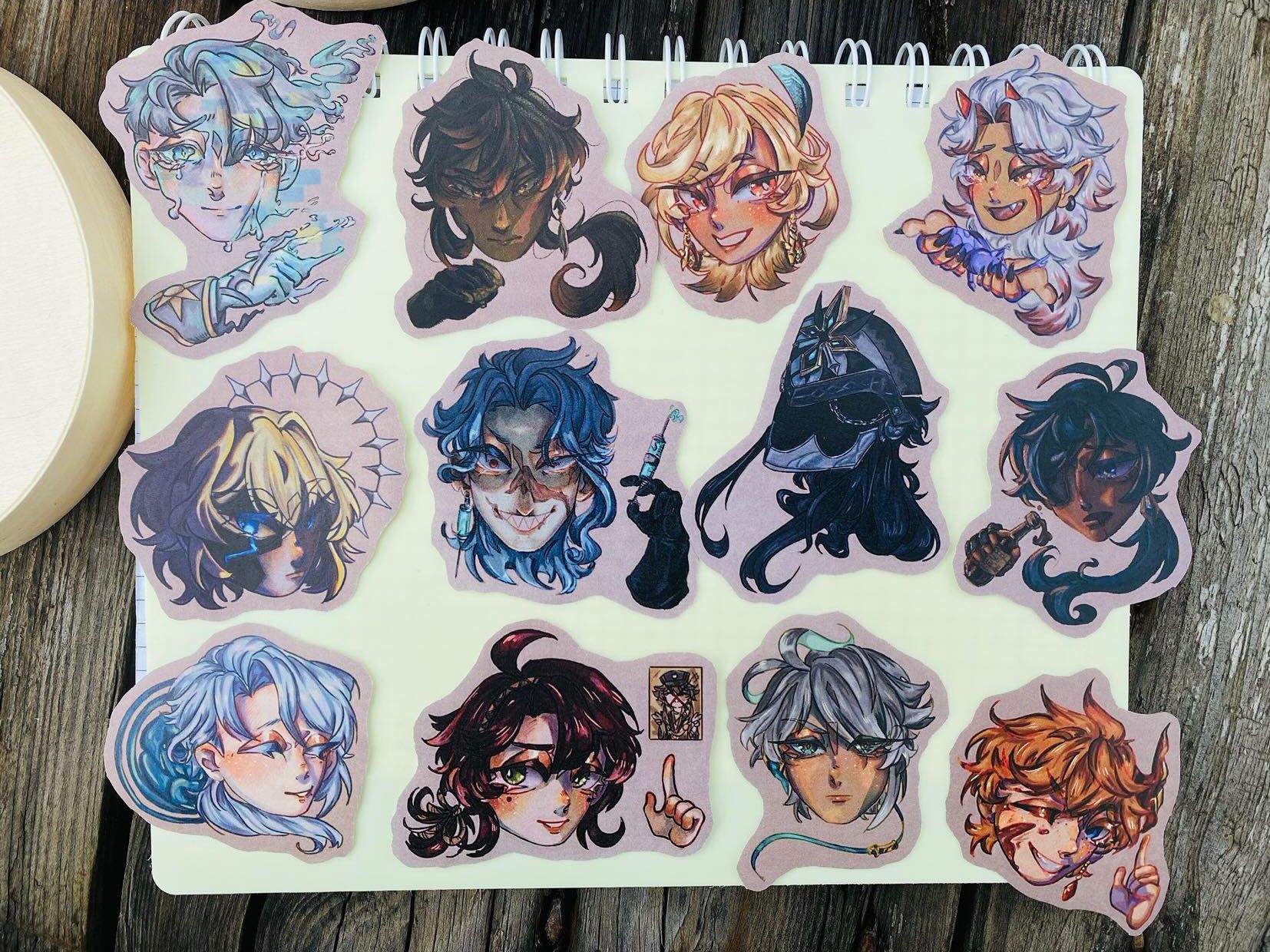 『My sticker project 』 Genshin Impact | HoYoLAB