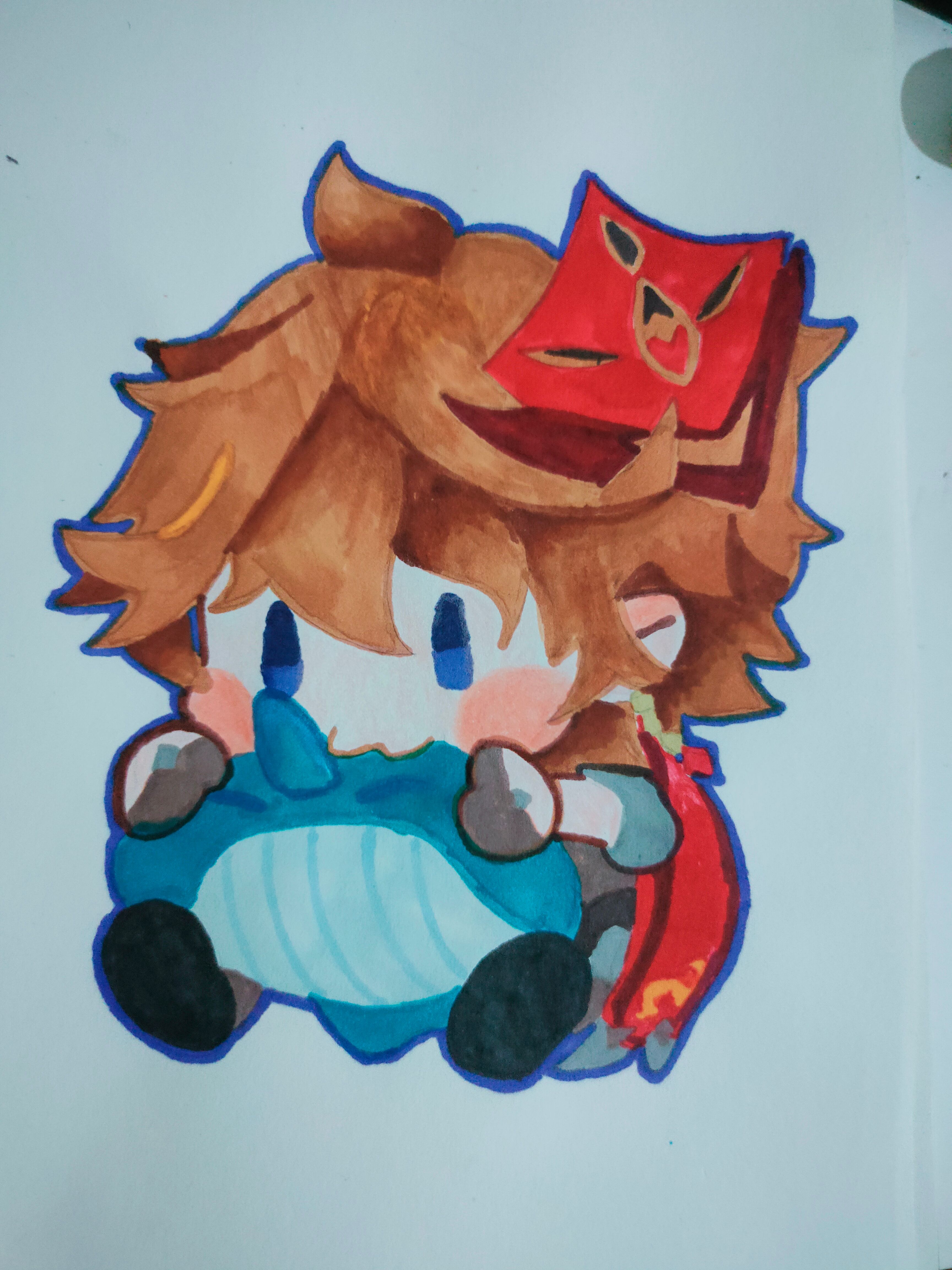 chibi childe sticker Genshin Impact | HoYoLAB