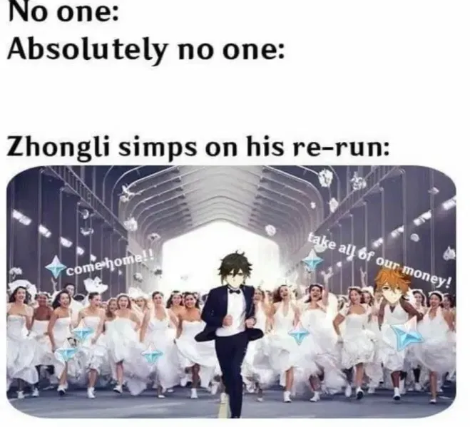 POV: you’re a Zhongli simp Genshin Impact | HoYoLAB