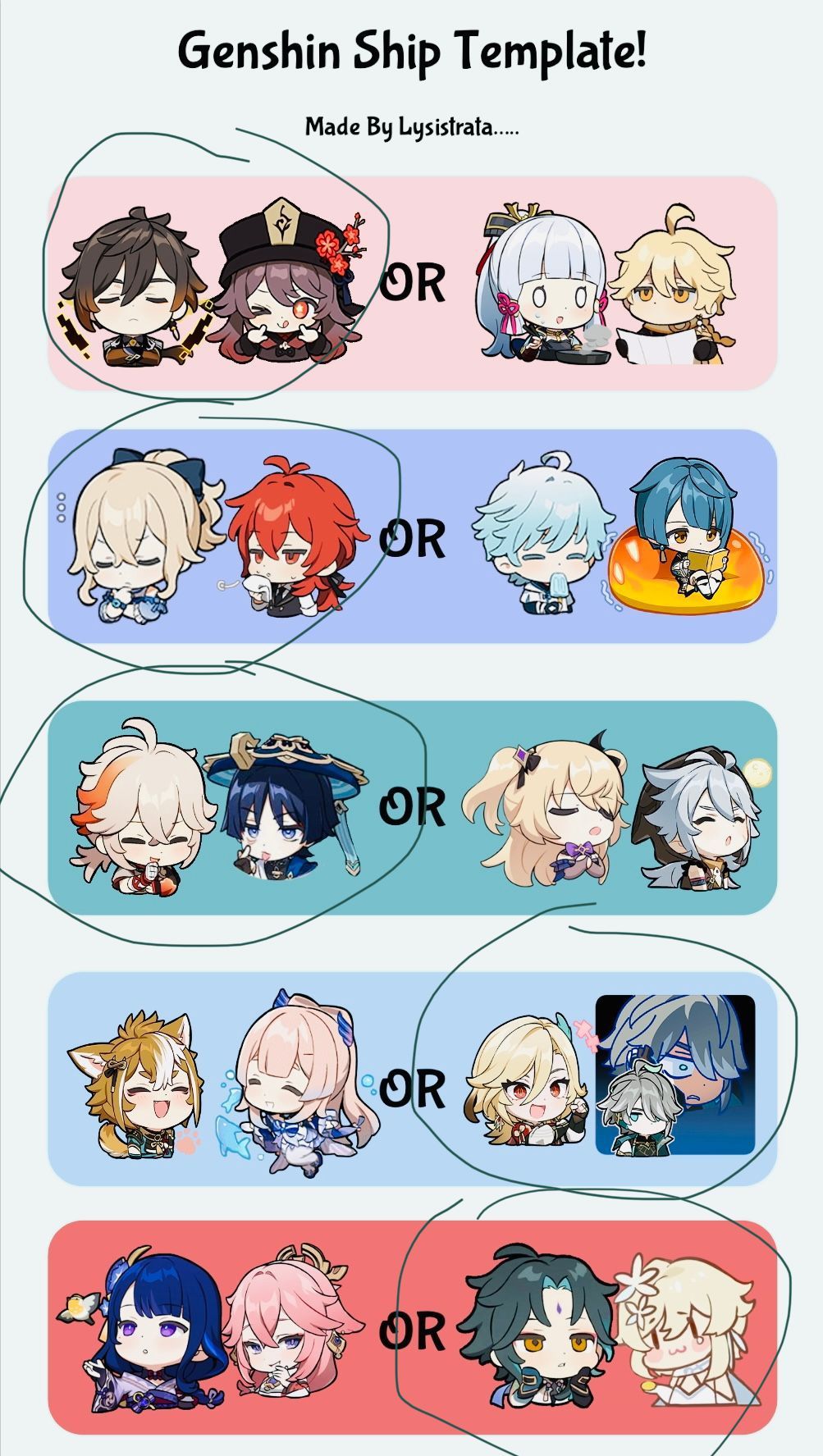 Favorite ships! Genshin Impact | HoYoLAB