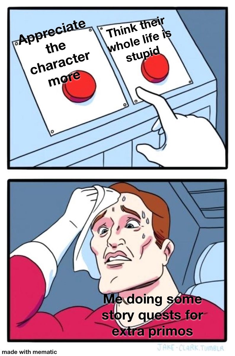 Story quest meme Genshin Impact | HoYoLAB