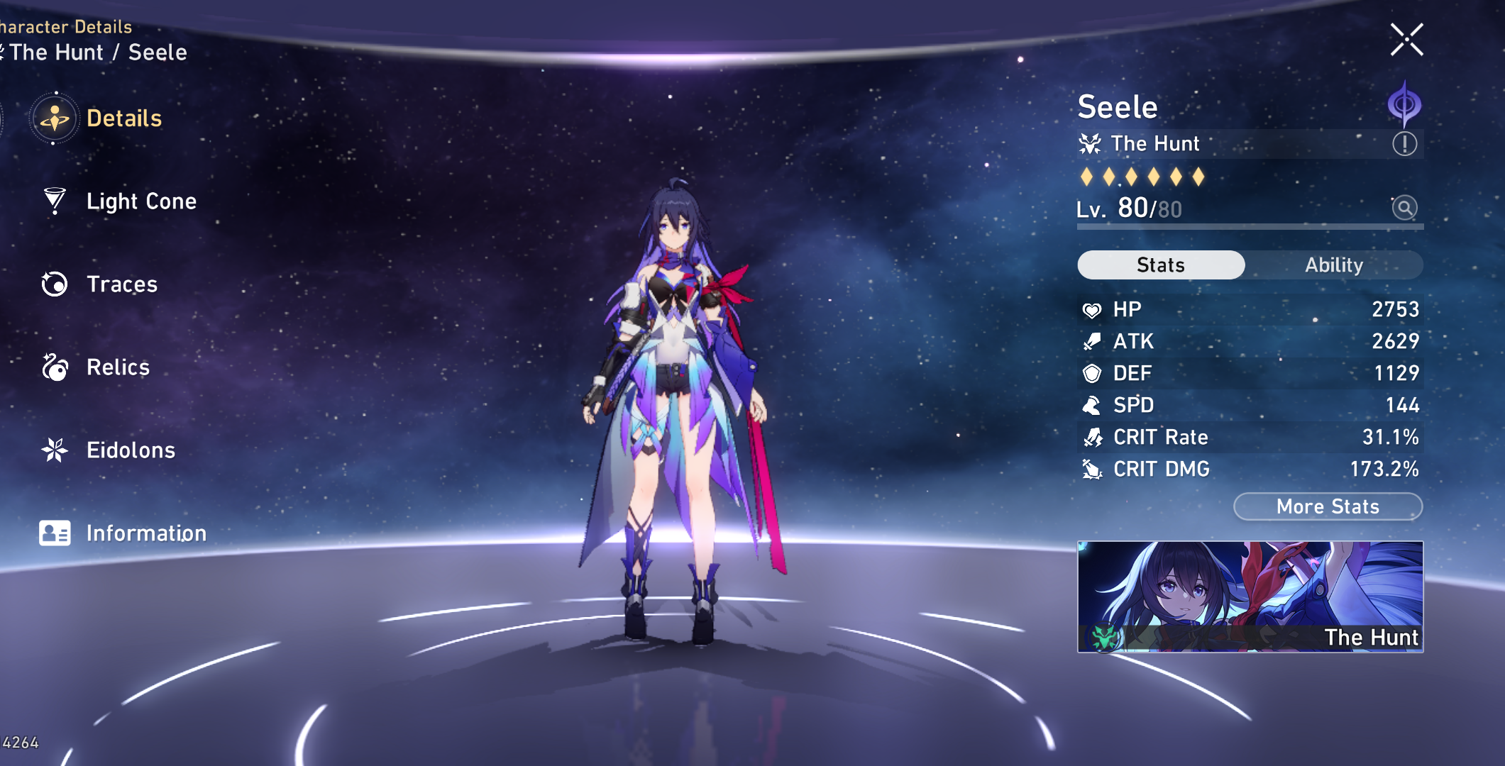 Which relic body stat is better for Seele? Atk or Crit Damage? Honkai ...