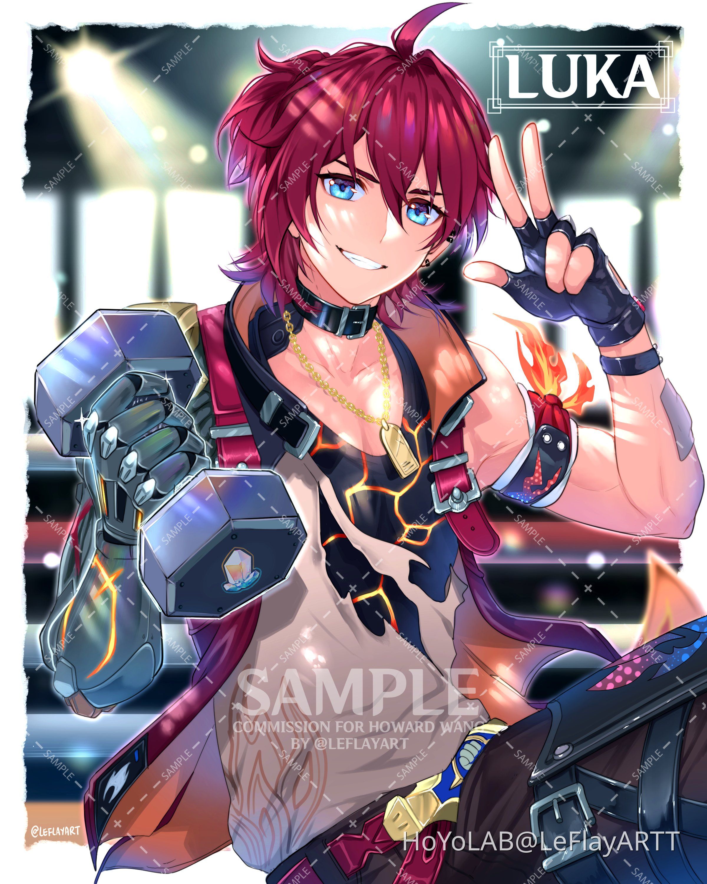 Luka print for Howard Wang (ENG VA) Honkai: Star Rail | HoYoLAB