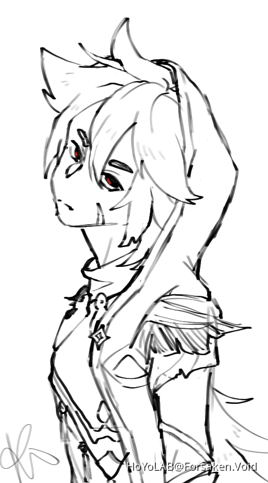 Razor sketch Genshin Impact | HoYoLAB