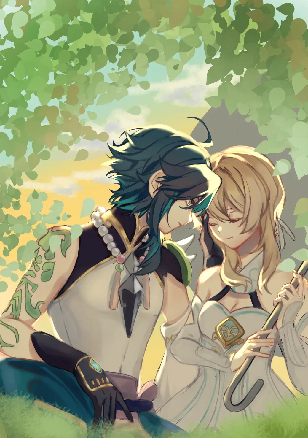 Xiaolumi One shot! (Romantic fluff) READ THE DESCRIPTION Genshin Impact ...