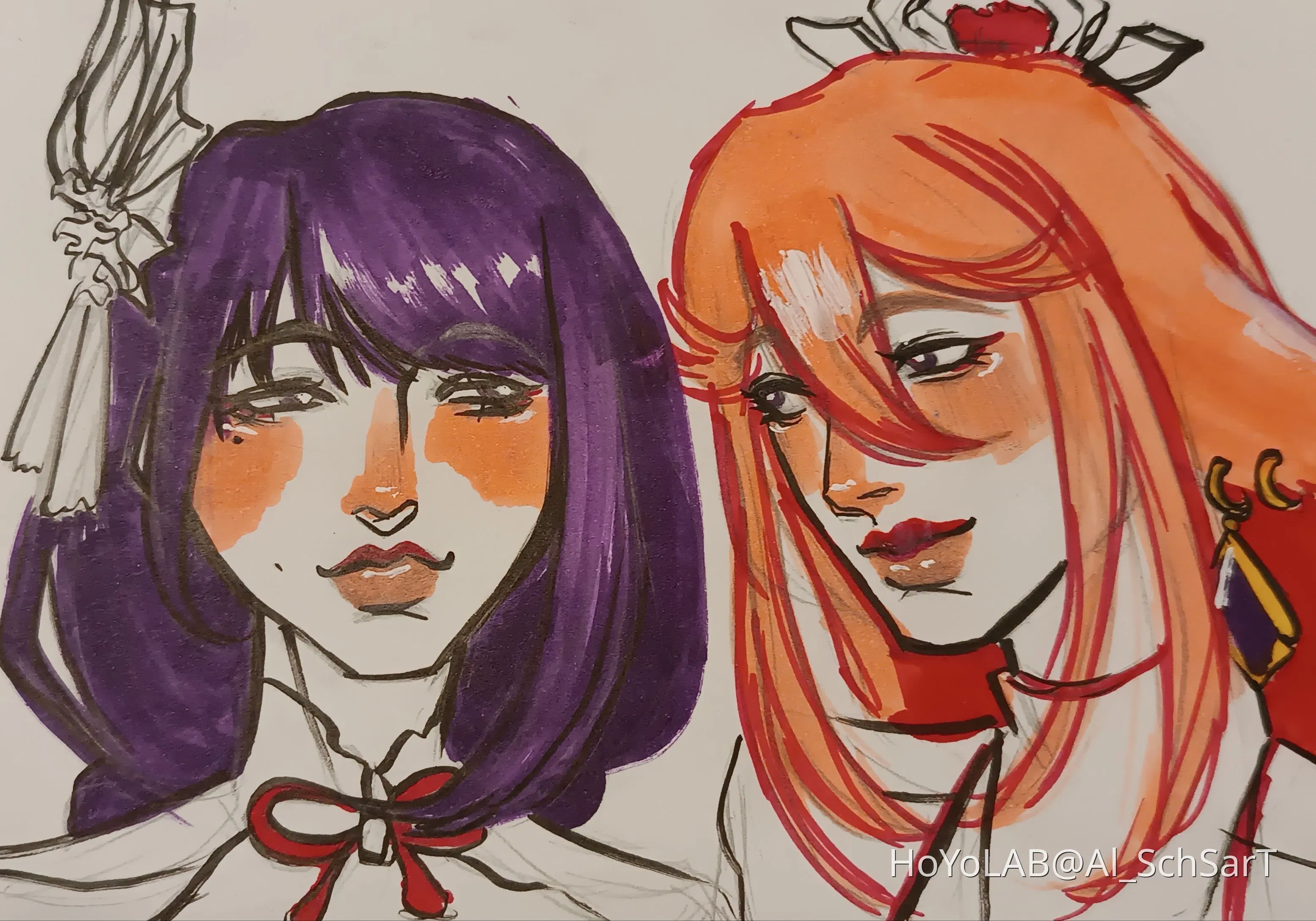 Eimiko fanart Genshin Impact | HoYoLAB