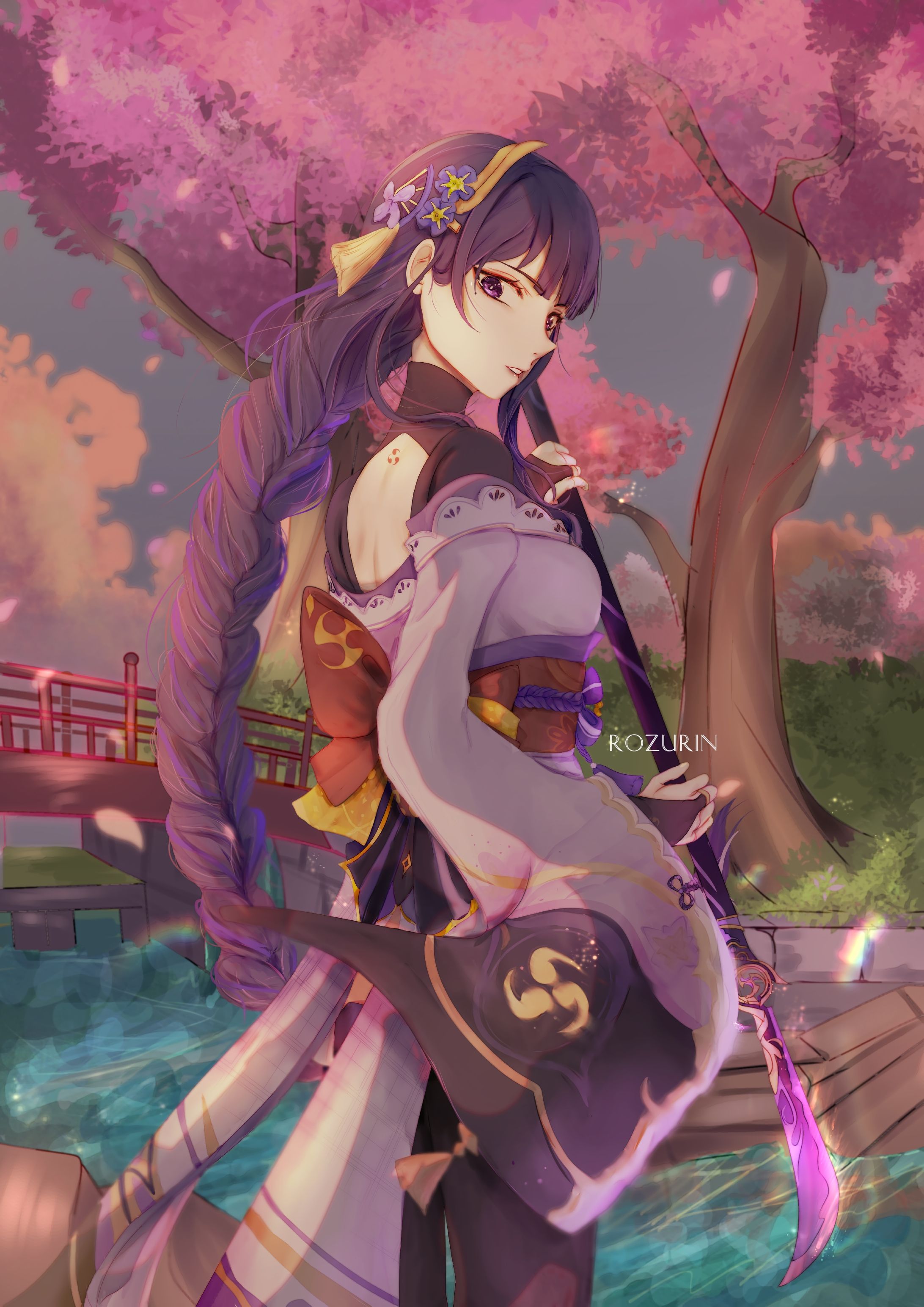 Raiden Art Genshin Impact | HoYoLAB